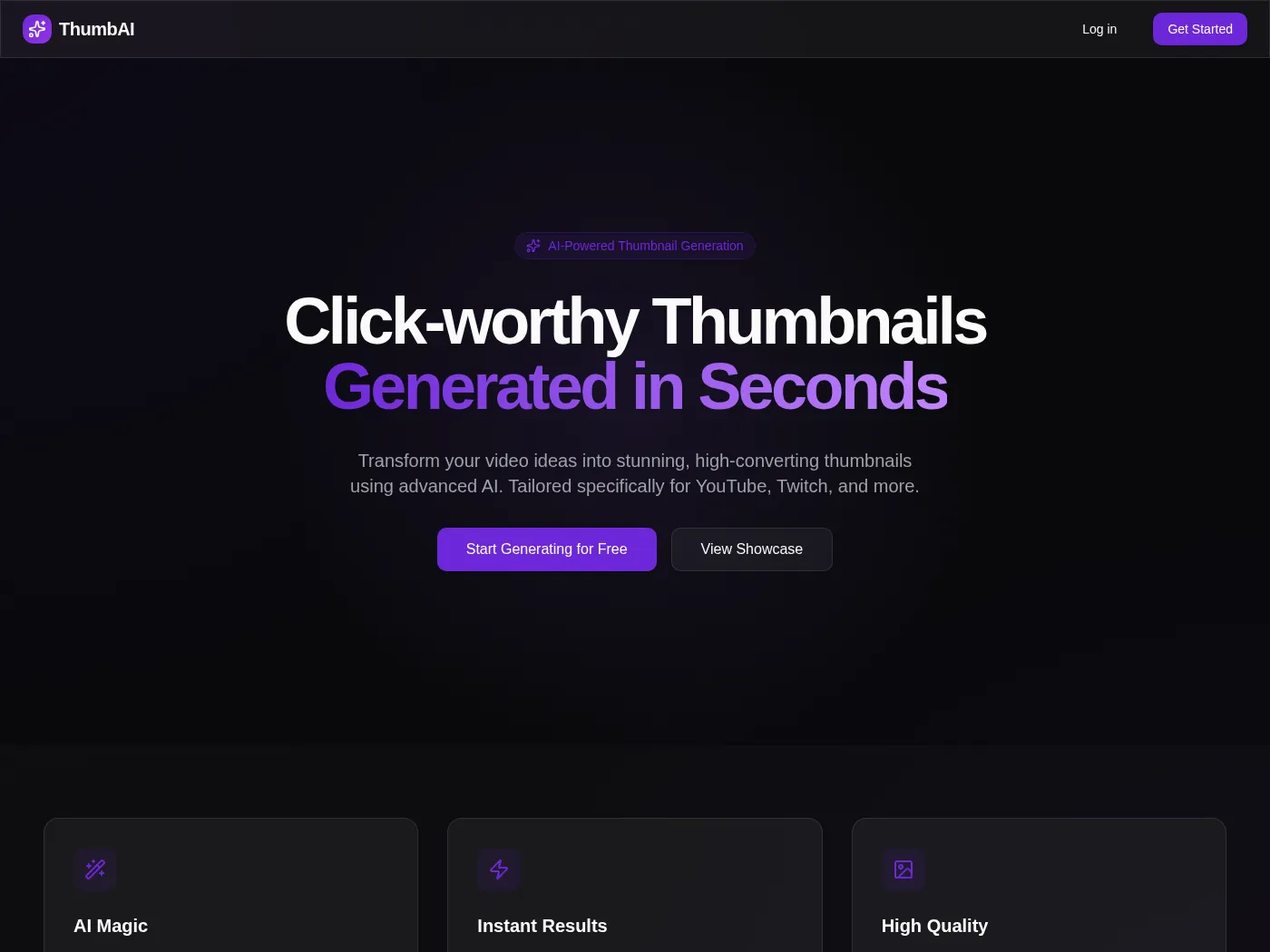 Thumbnail AI Maker
