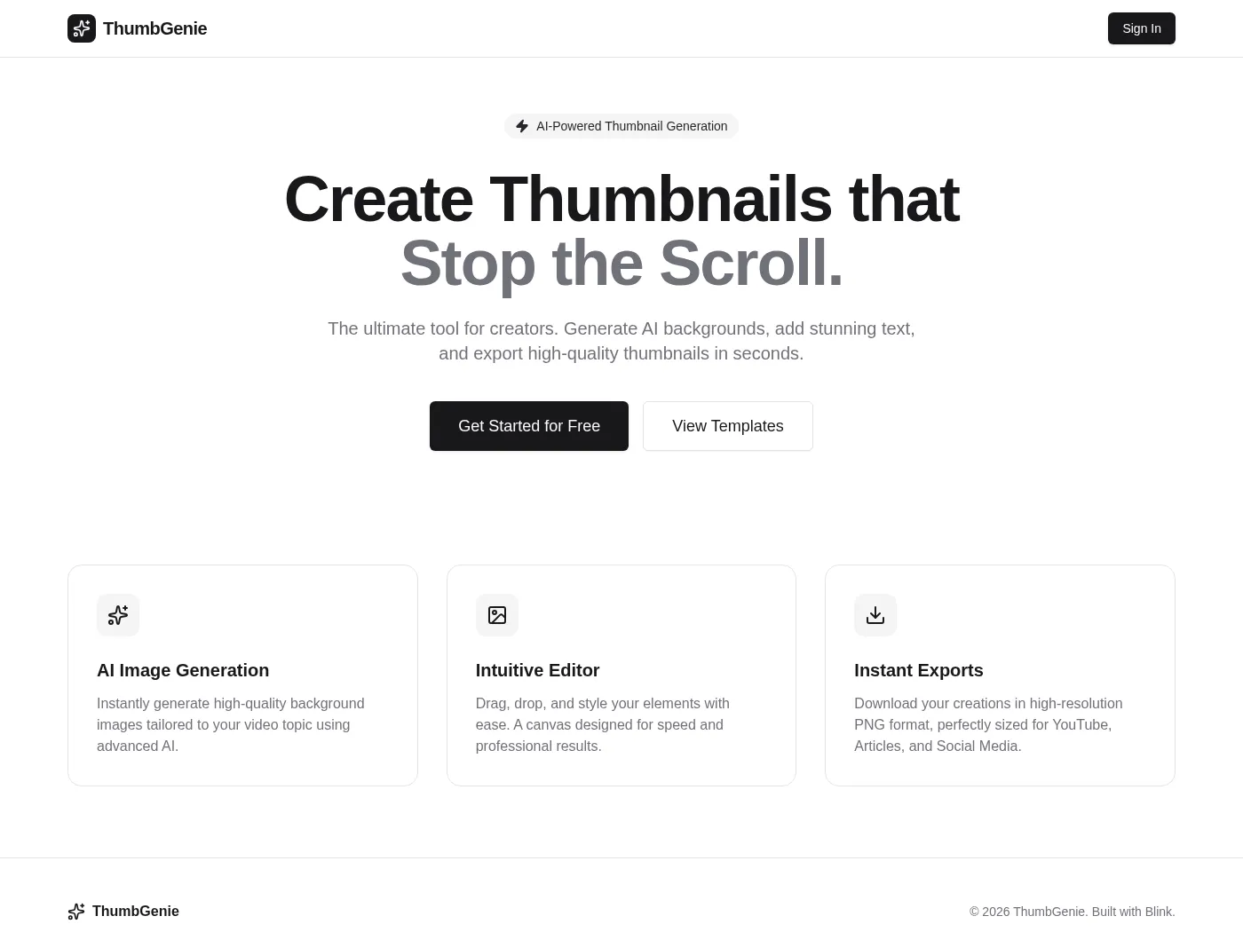 ThumbGenie