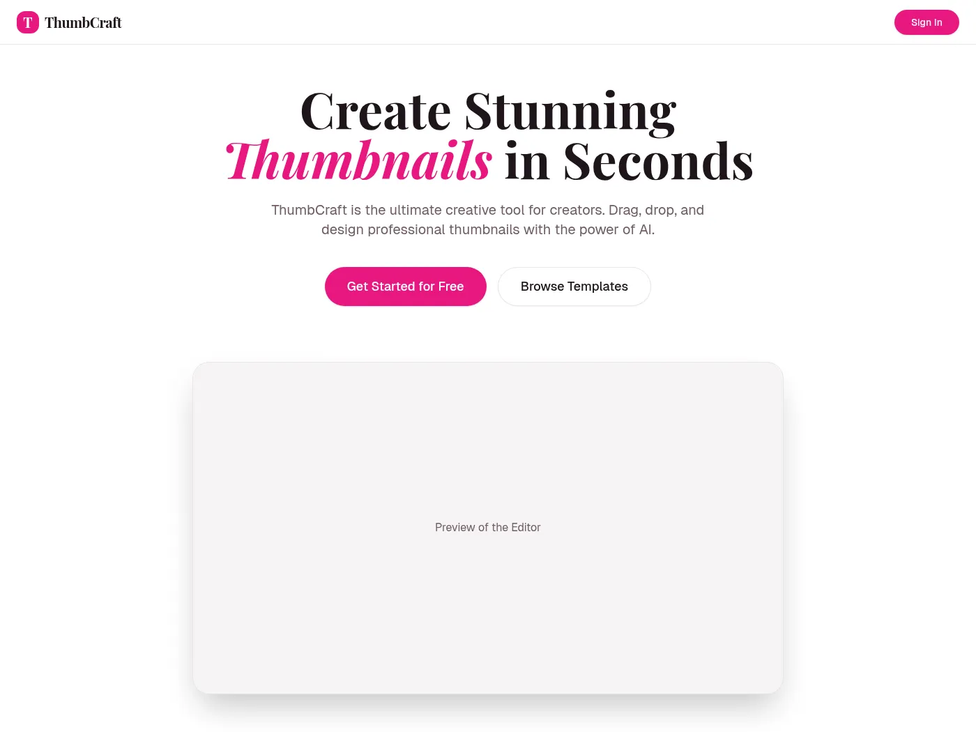 ThumbCraft