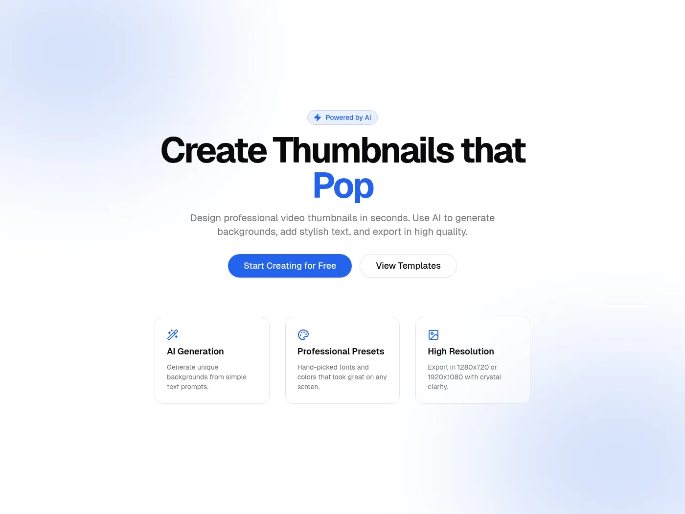 Thumbnail Creator
