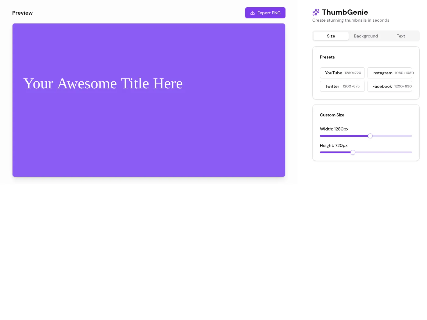 ThumbGenie