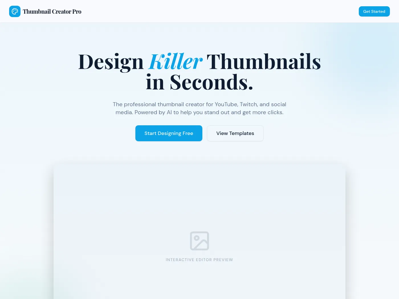 Thumbnail Creator Pro