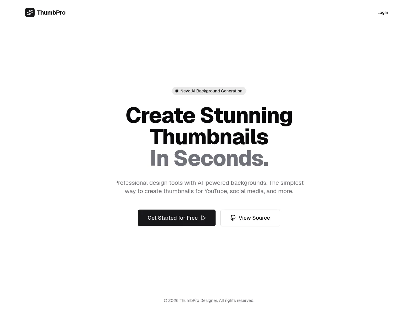 ThumbPro Designer