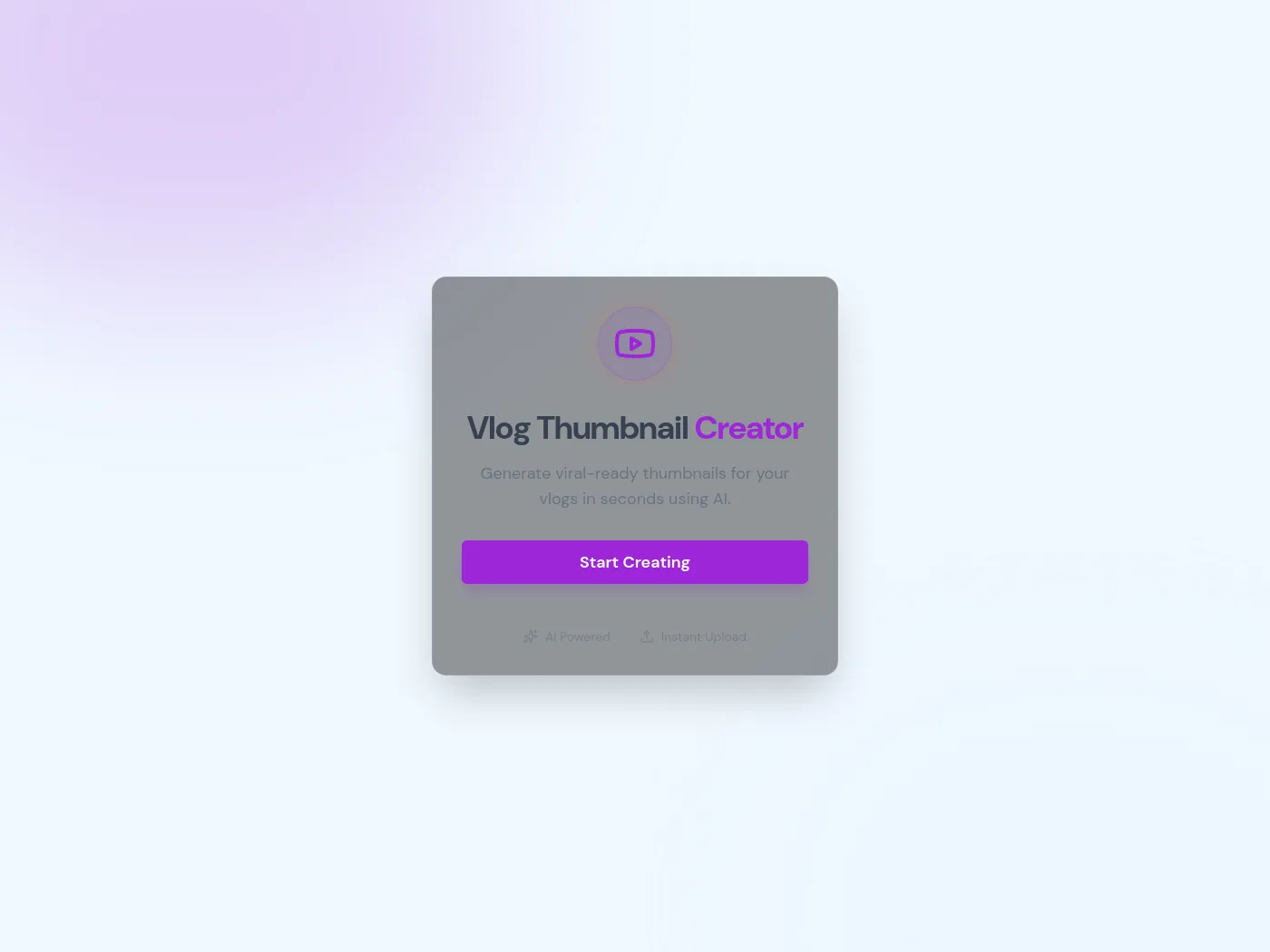 Vlog Thumbnail Creator