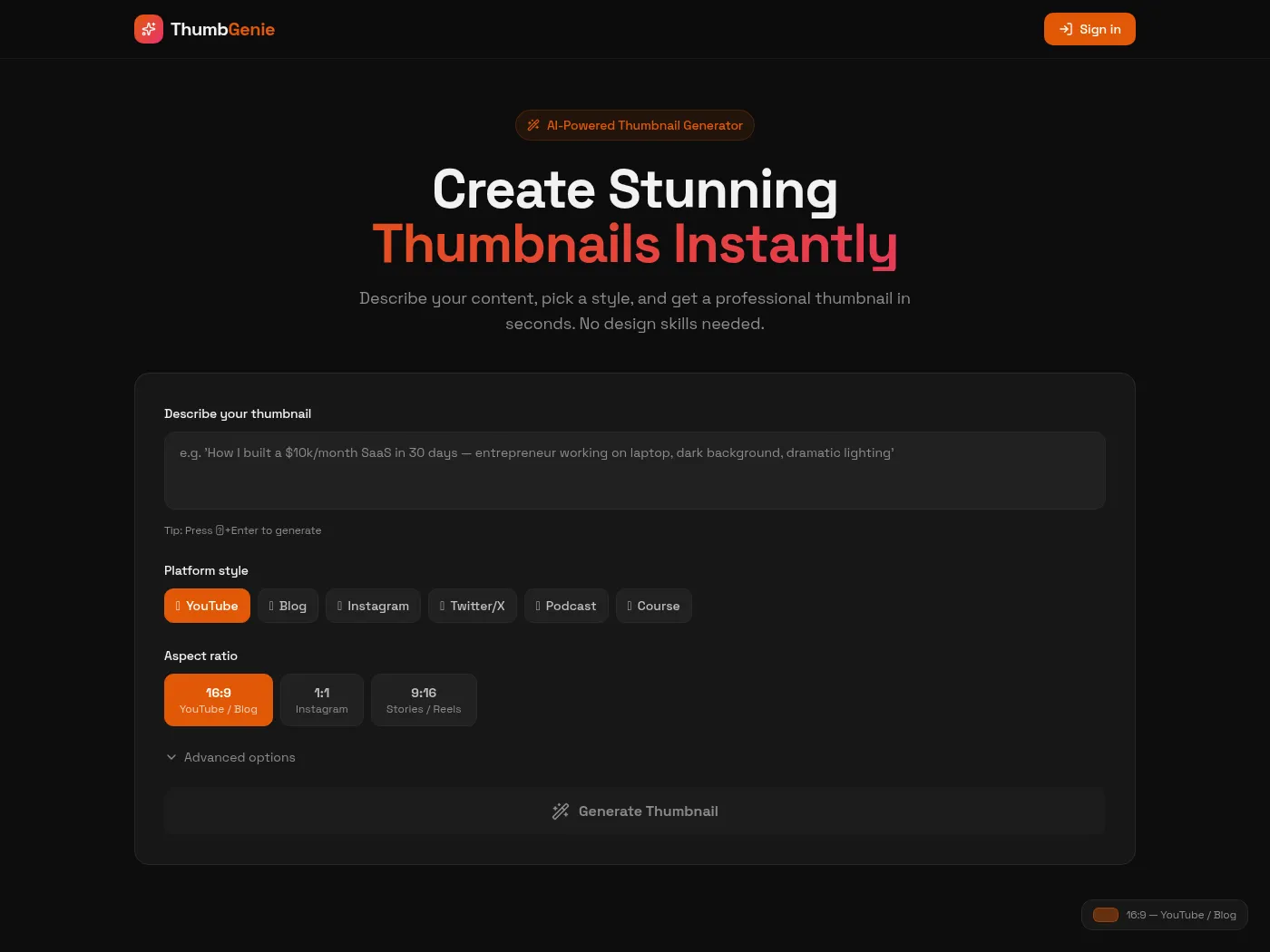 ThumbGenie