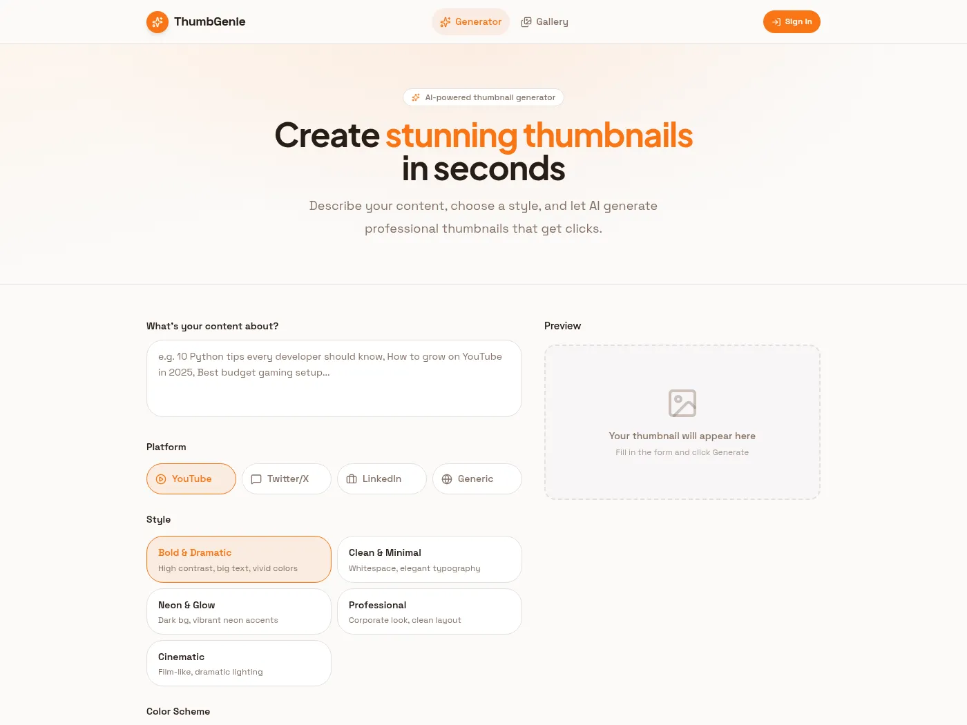ThumbGenie