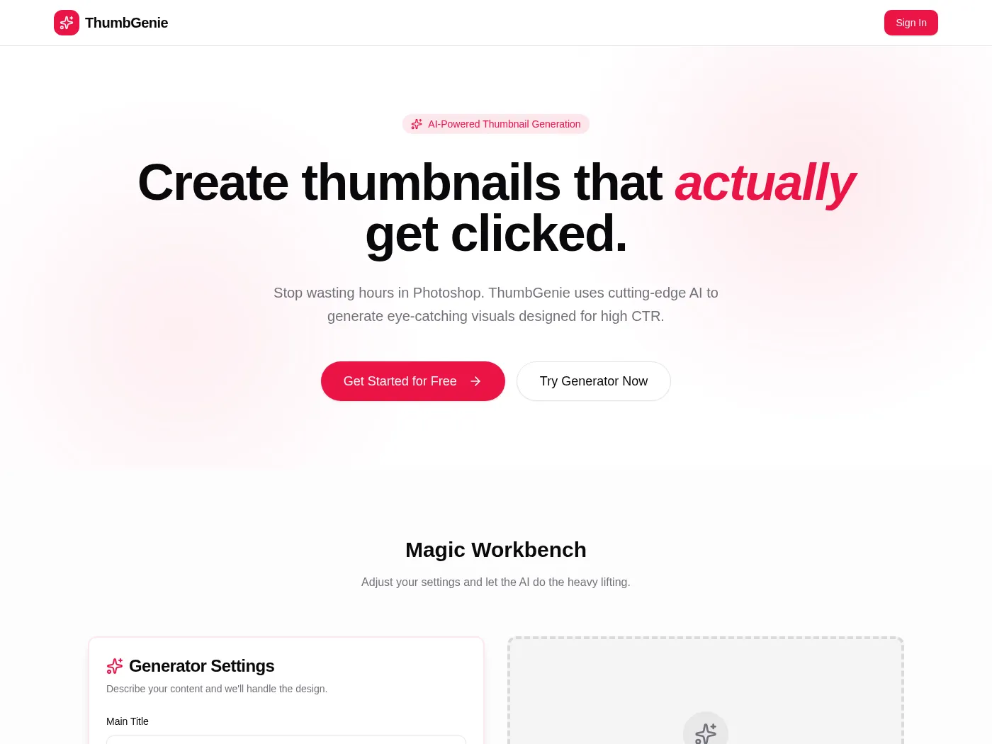 ThumbGenie