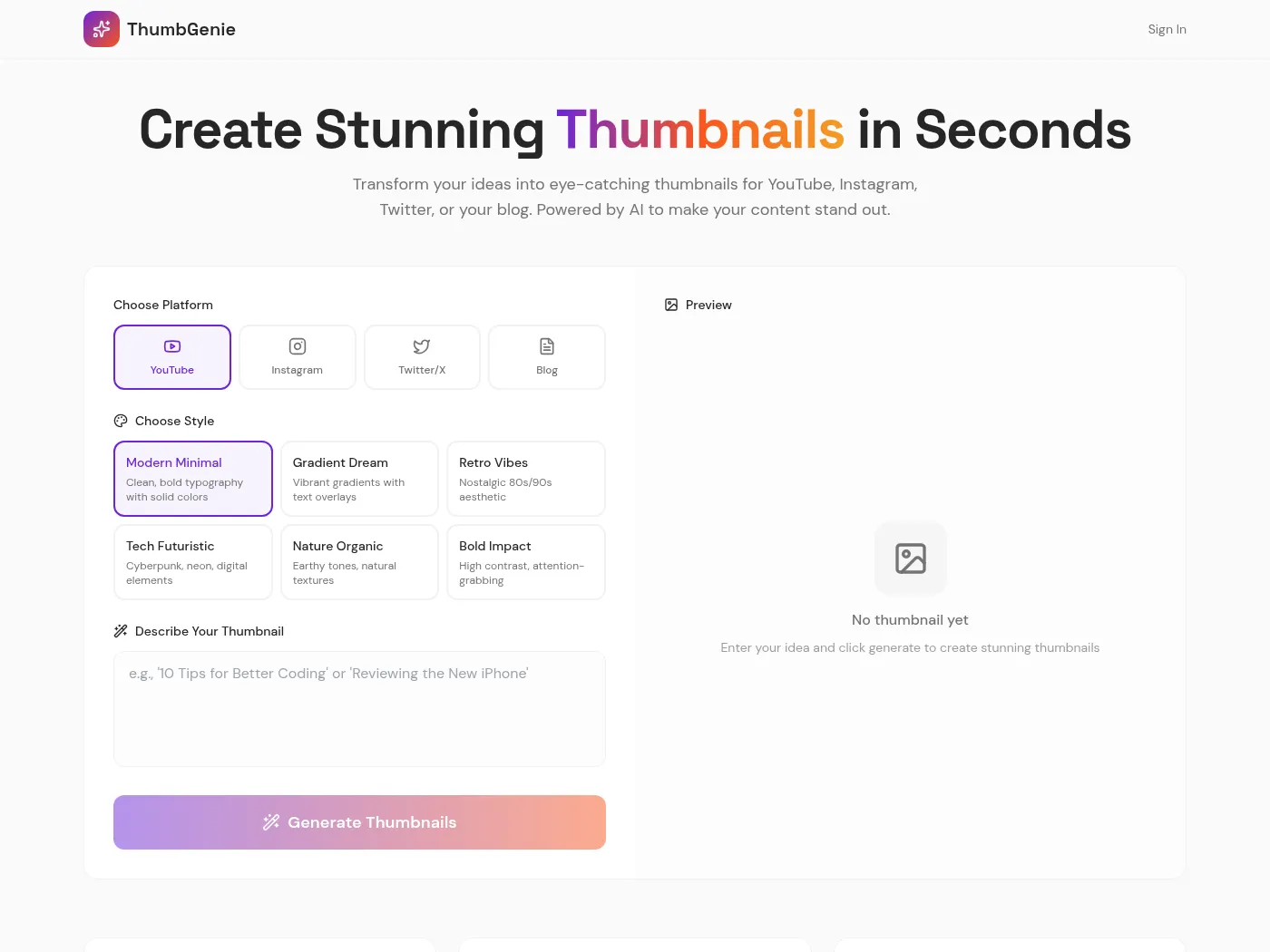 ThumbGenie