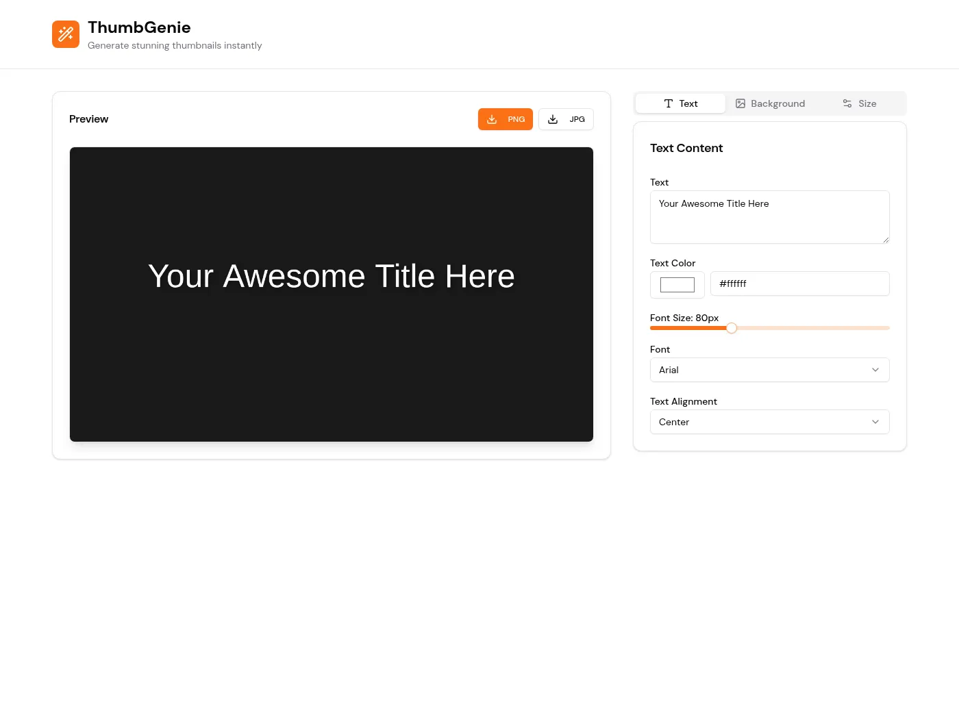 ThumbGenie