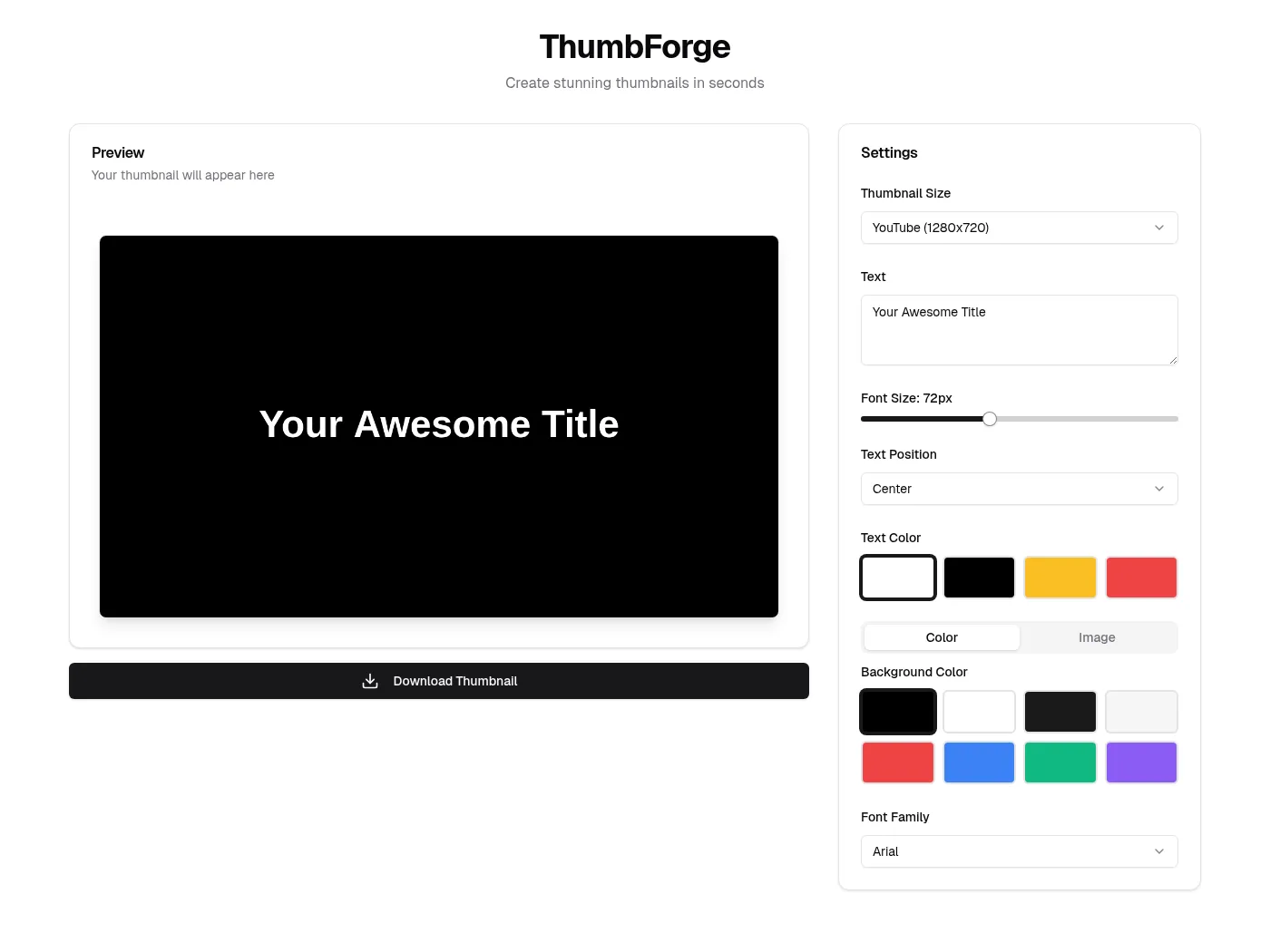 ThumbForge