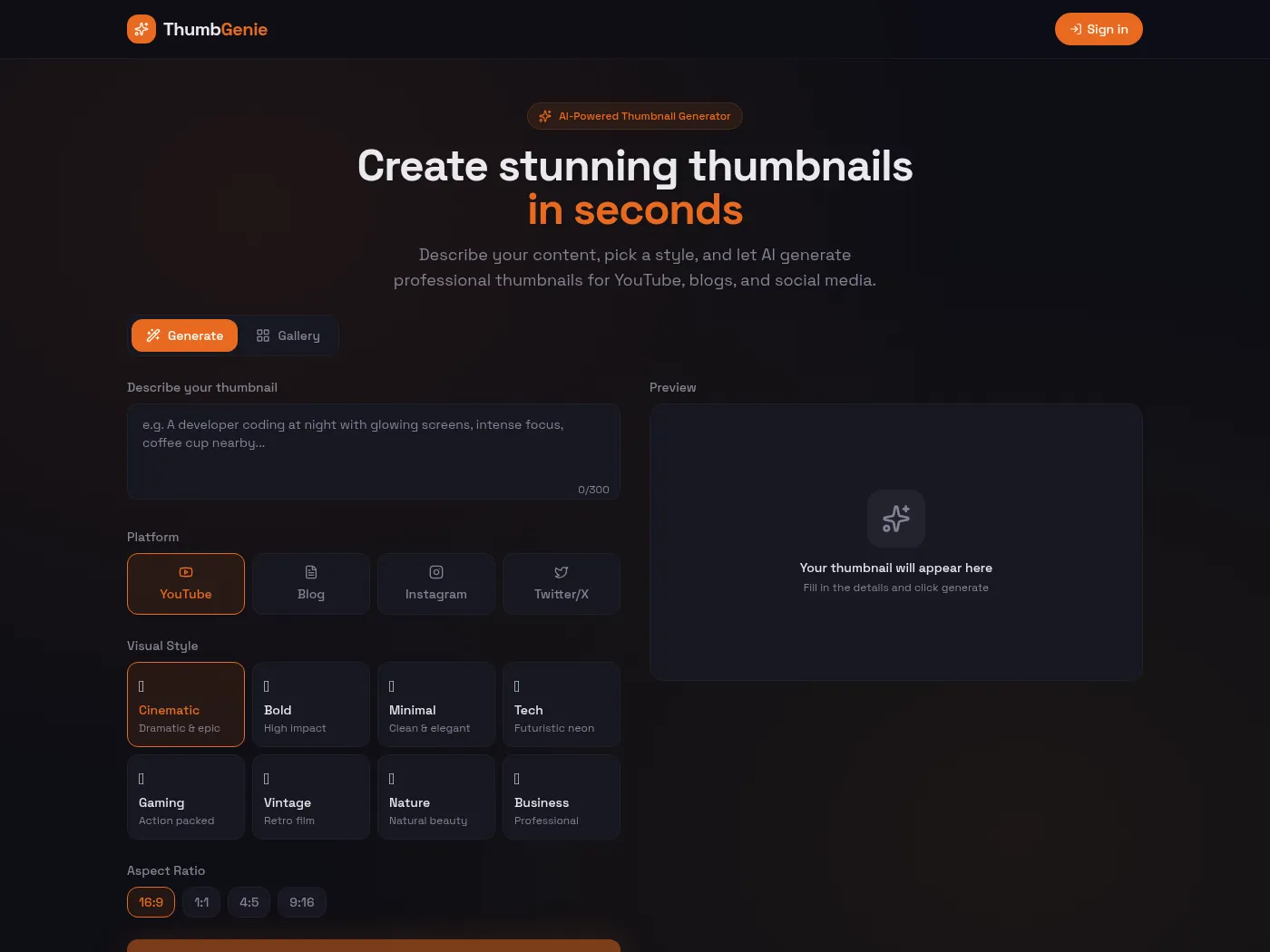ThumbGenie