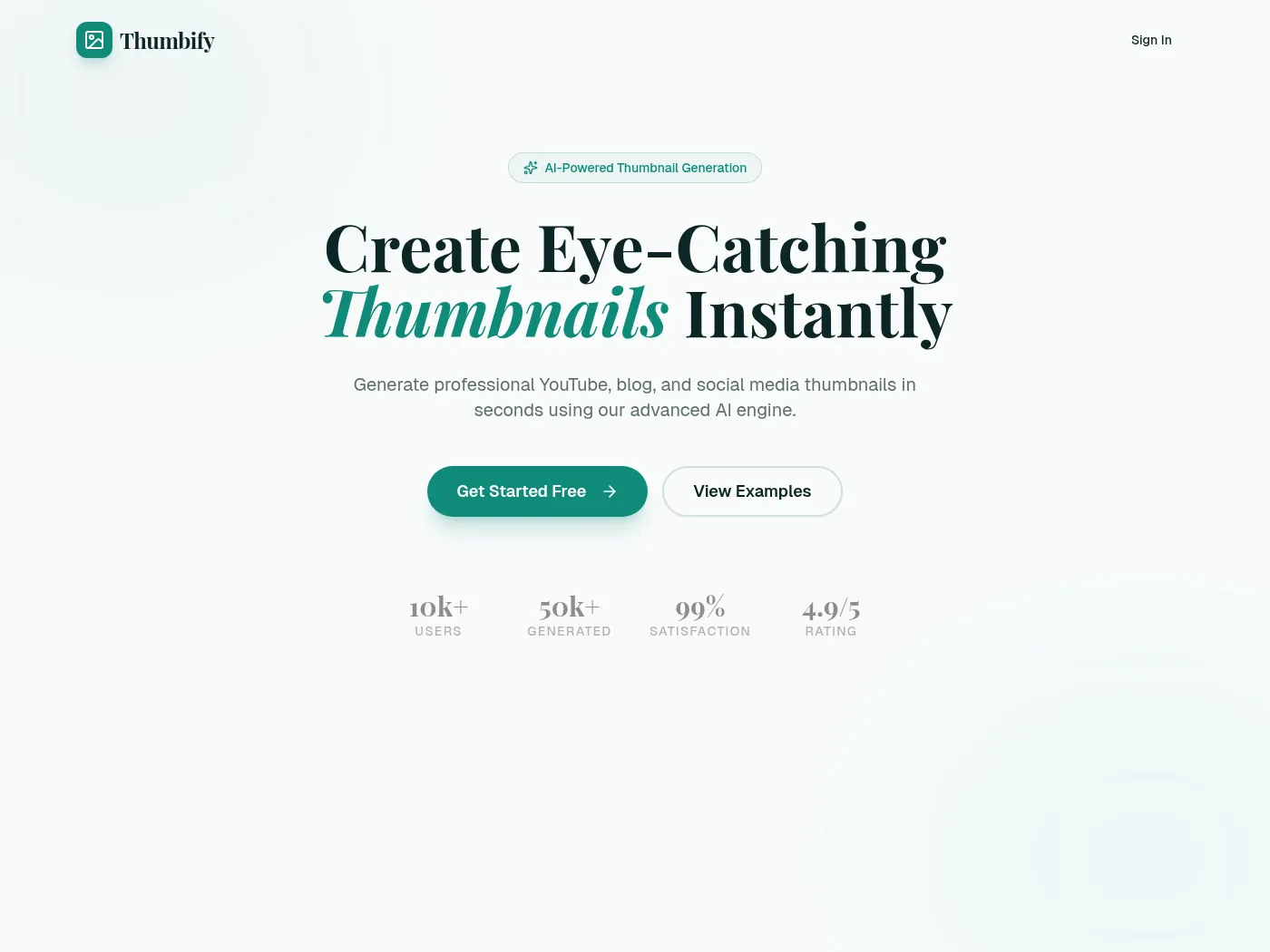 Thumbify Generator
