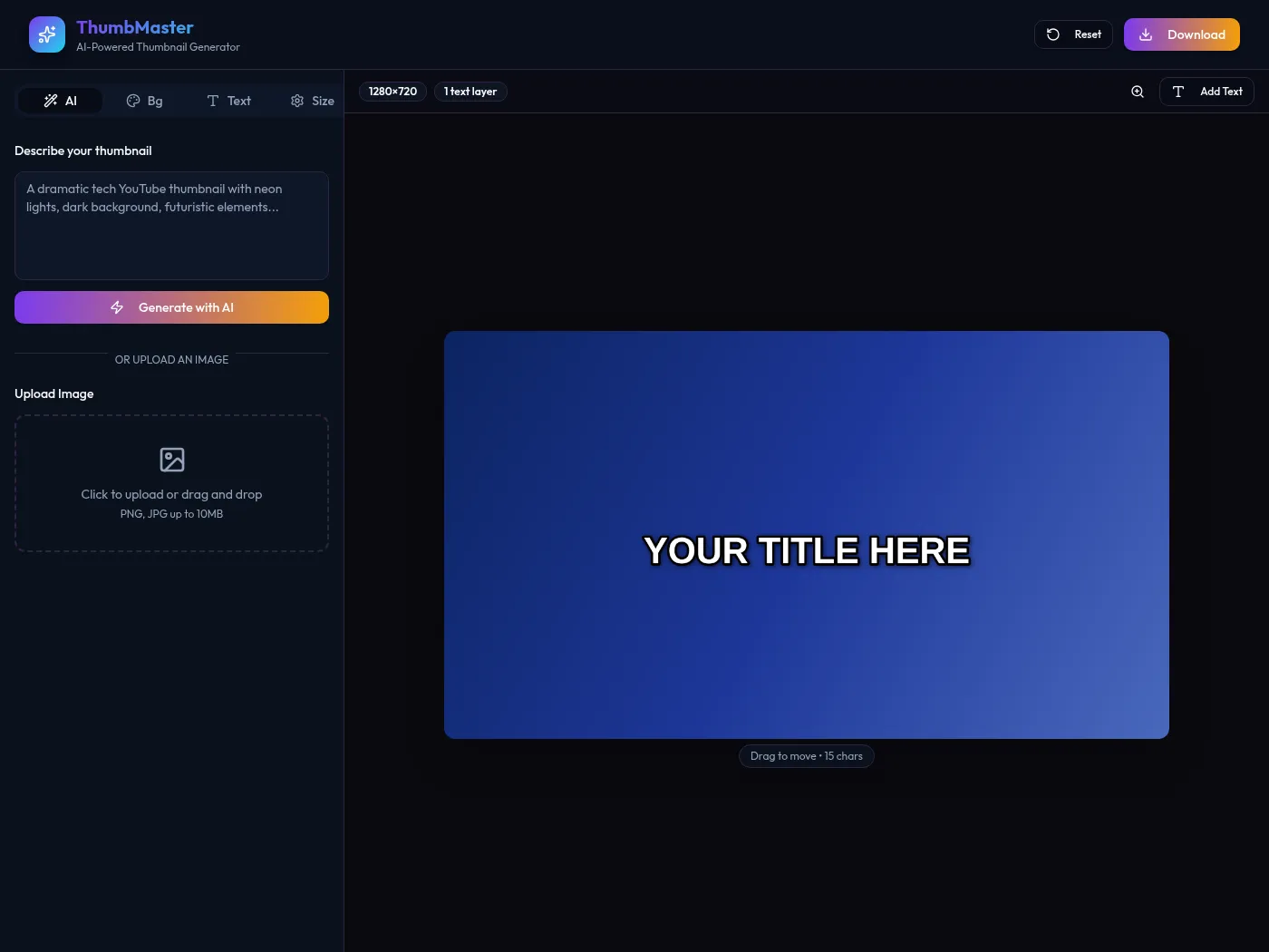 ThumbMaster Generator