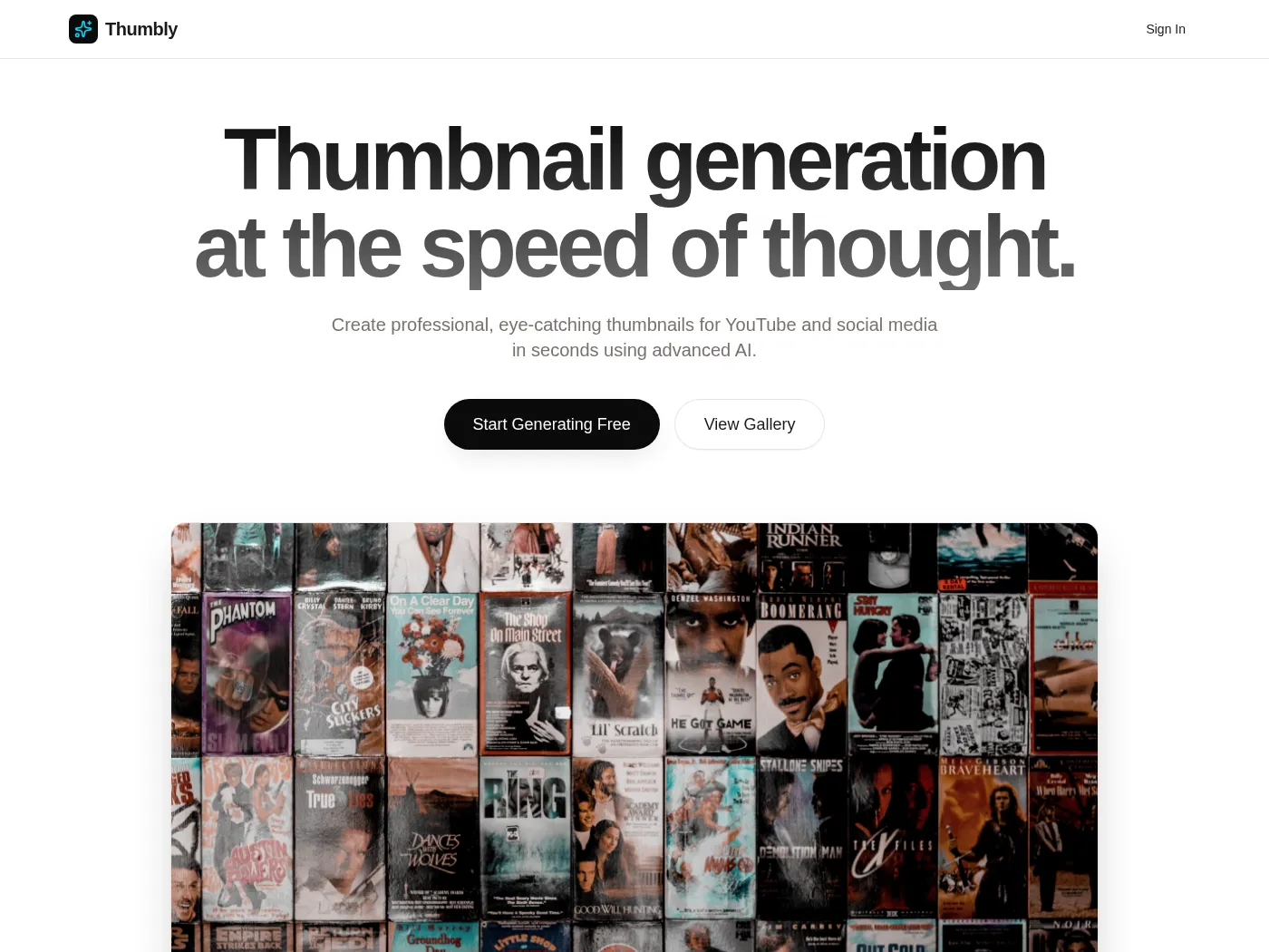 Thumbly Generator