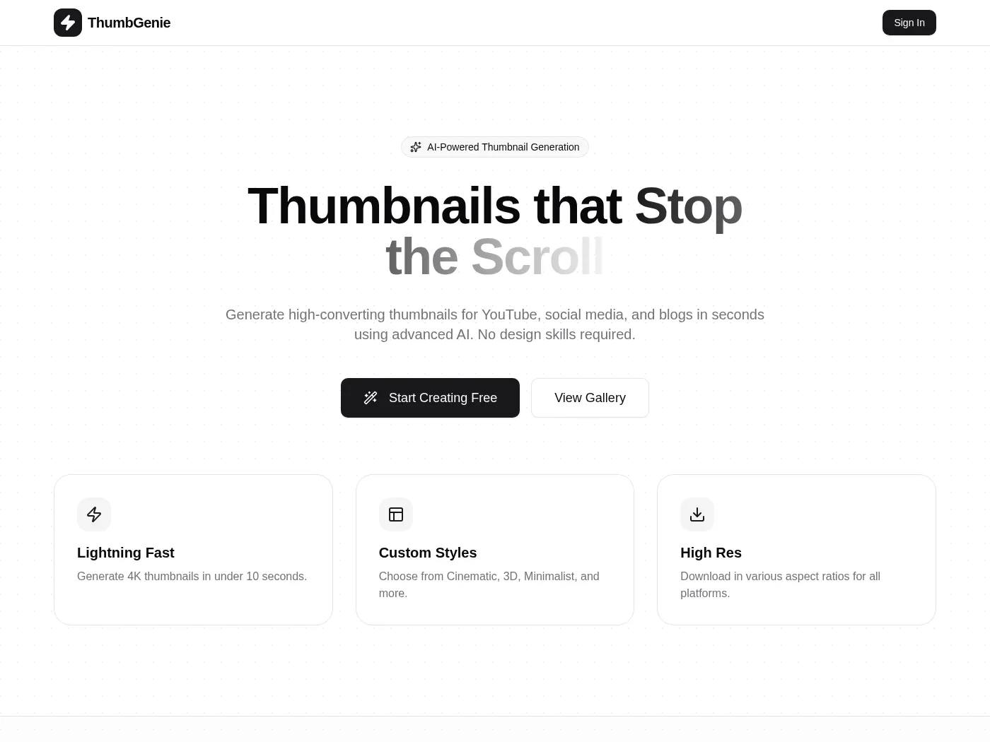 ThumbGenie