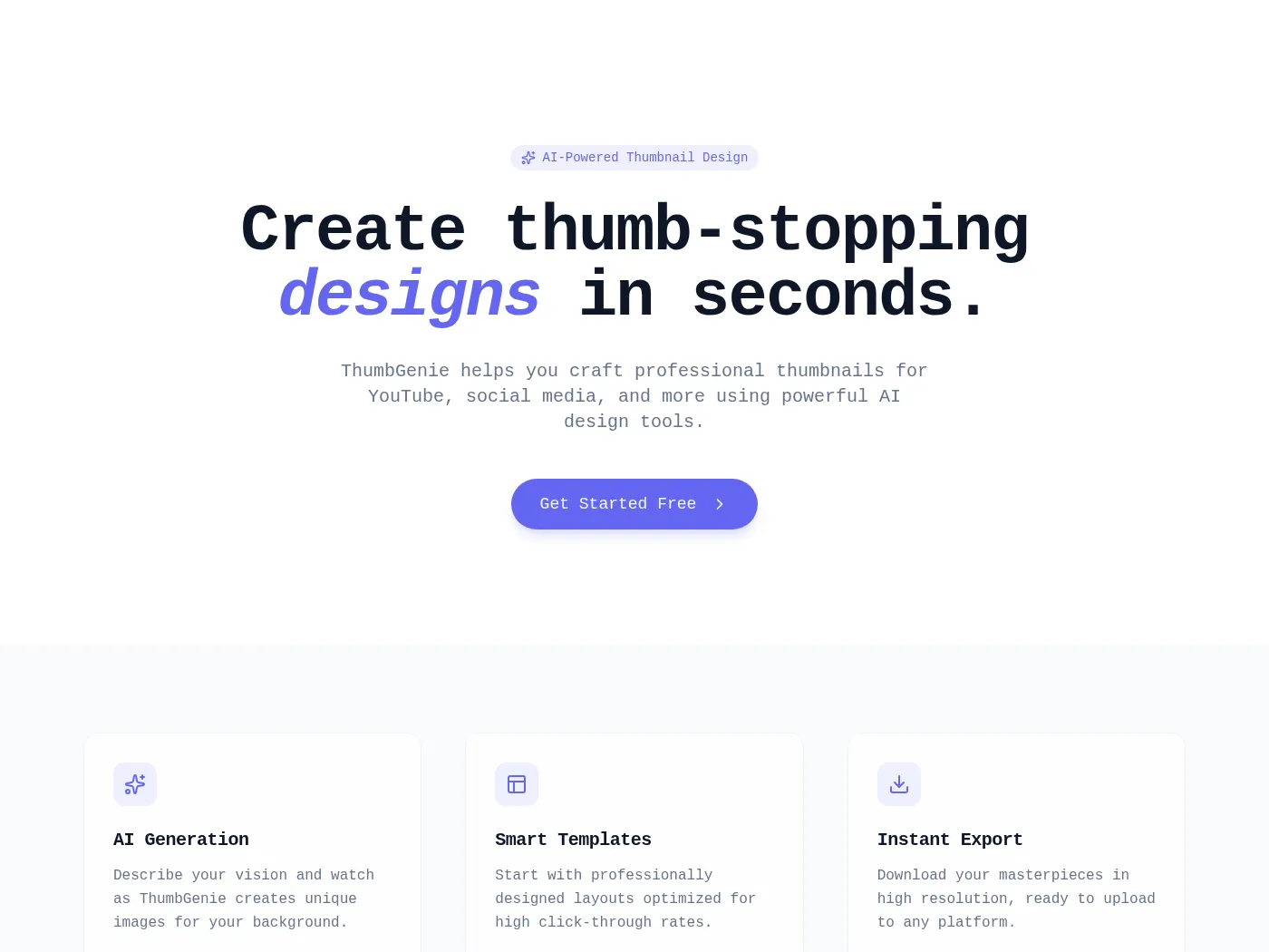 ThumbGenie