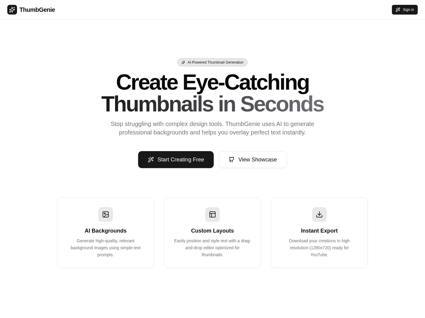 ThumbGenie