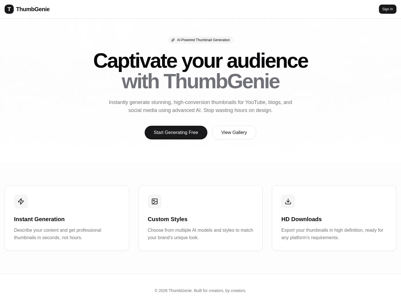 ThumbGenie