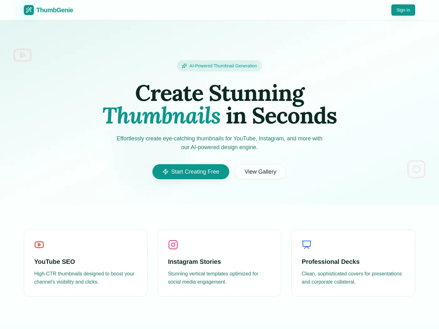 ThumbGenie