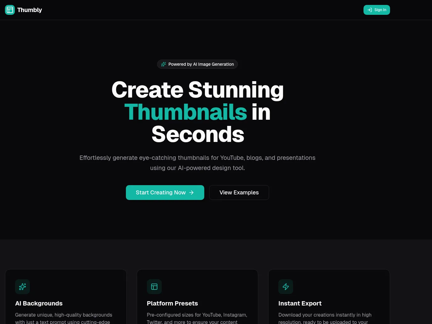 Thumbly Generator