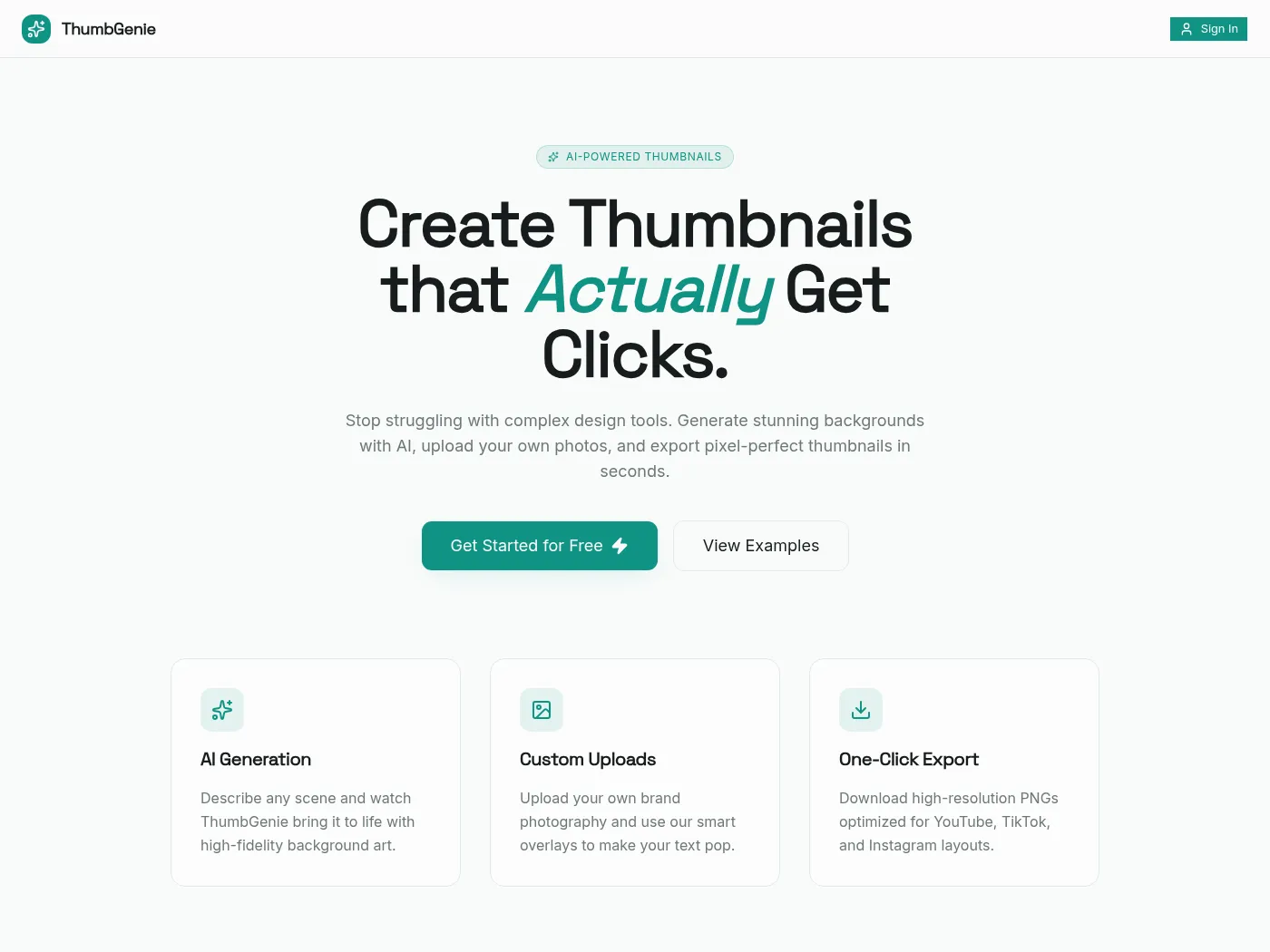 ThumbGenie