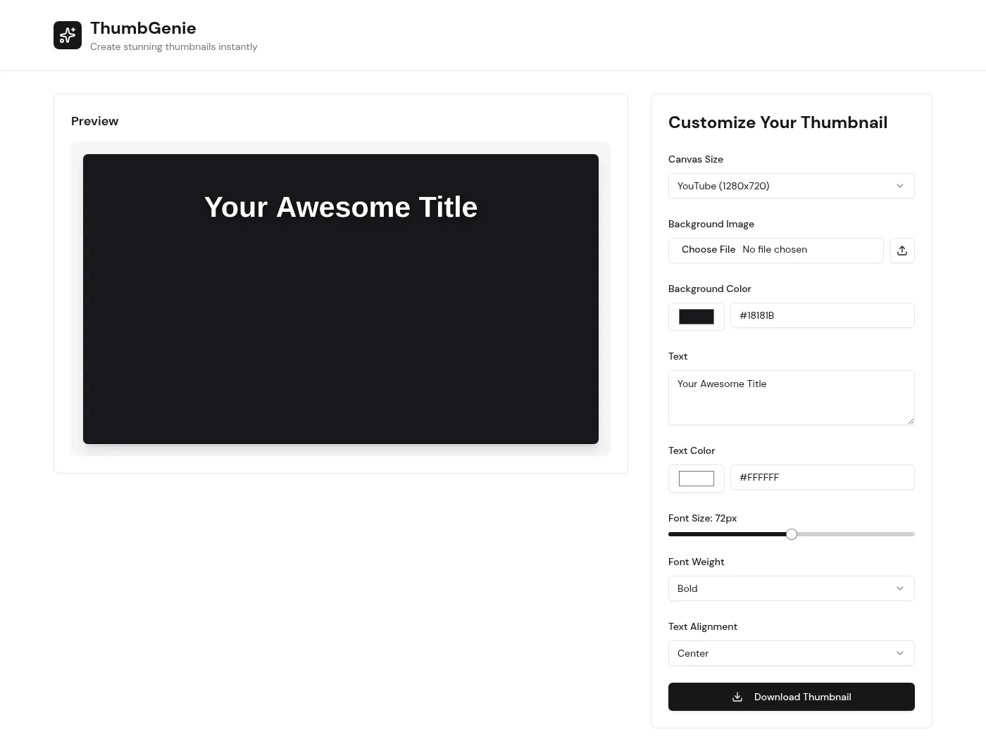 ThumbGenie