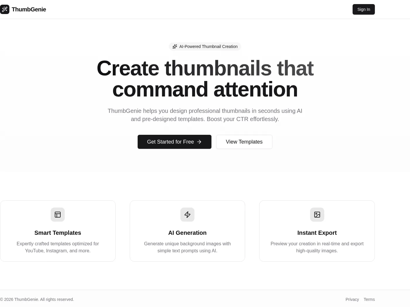 ThumbGenie