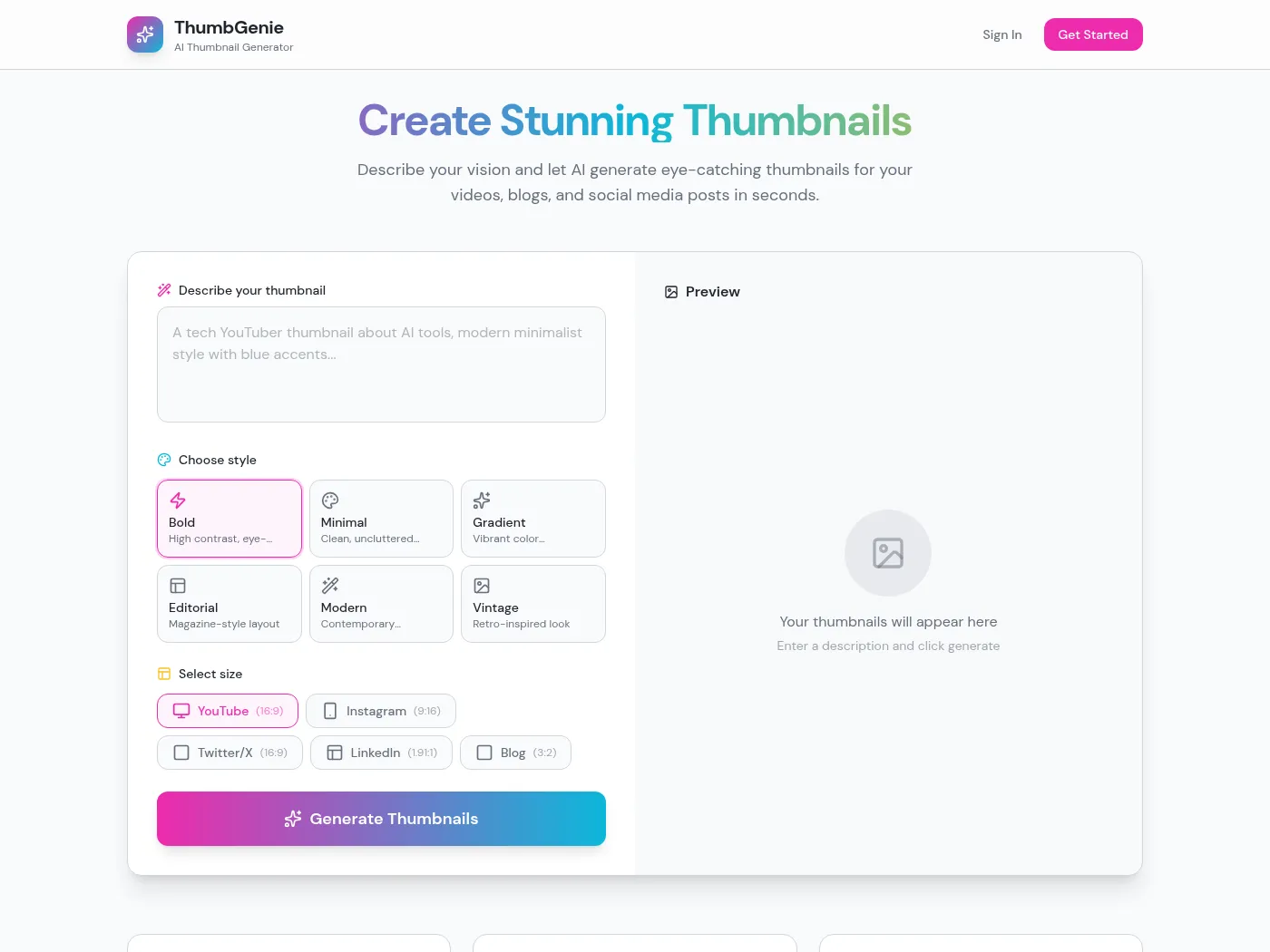 ThumbGenie