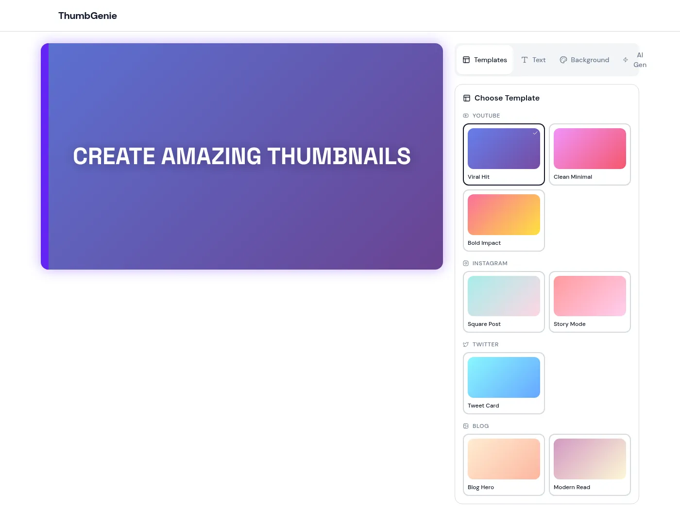 ThumbGenie