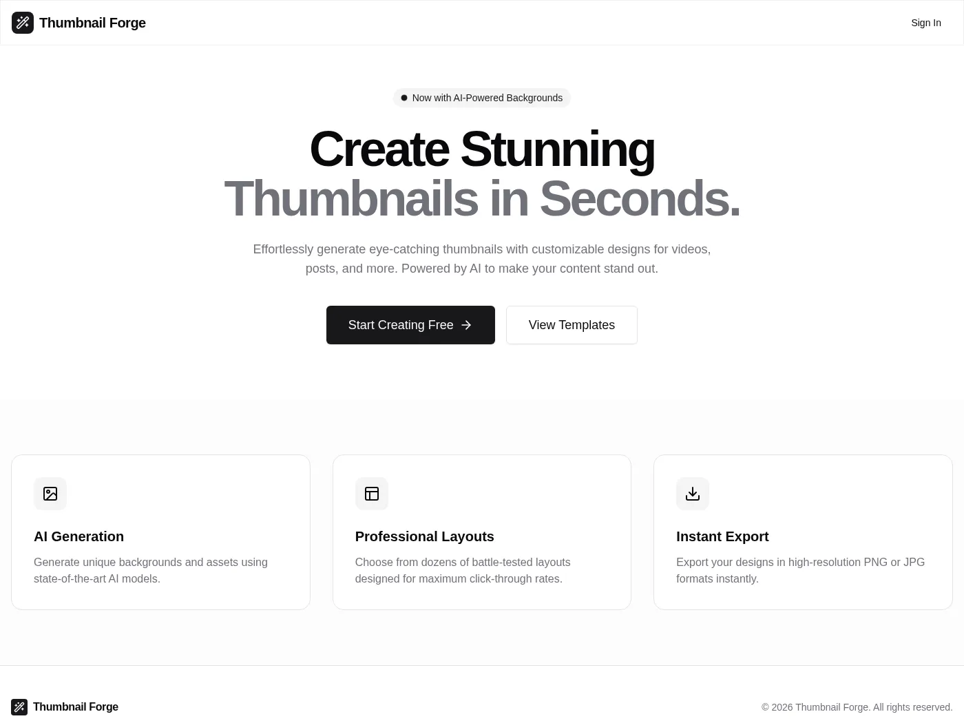 Thumbnail Forge