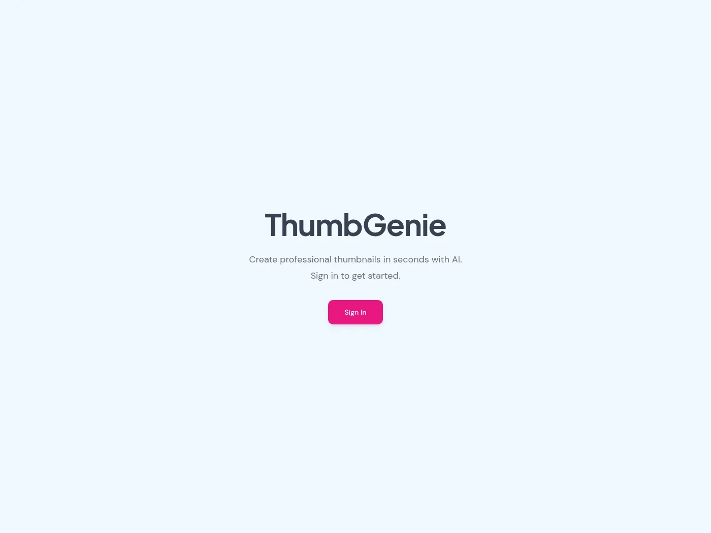 ThumbGenie