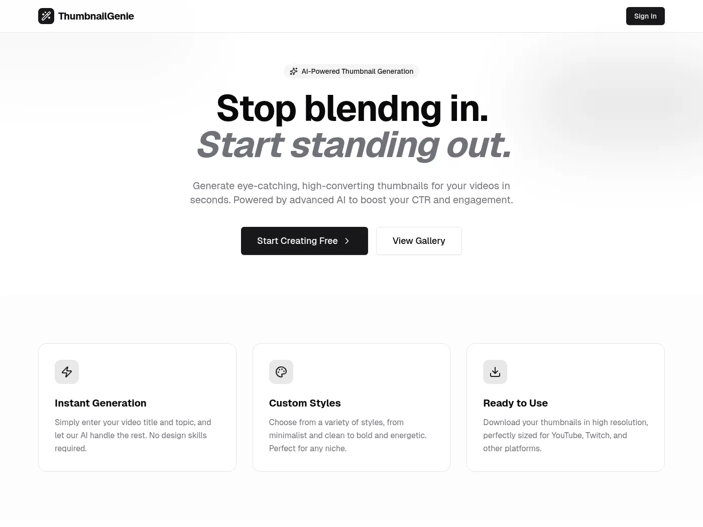ThumbnailGenie