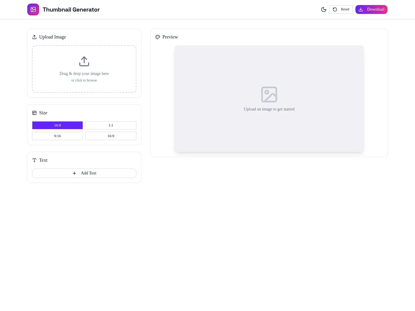 Thumbnail Generator