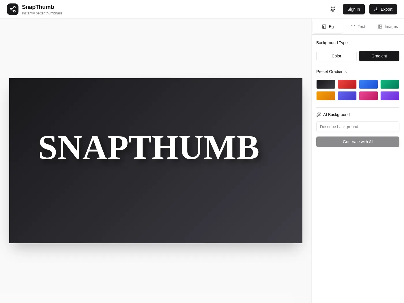 SnapThumb Generator