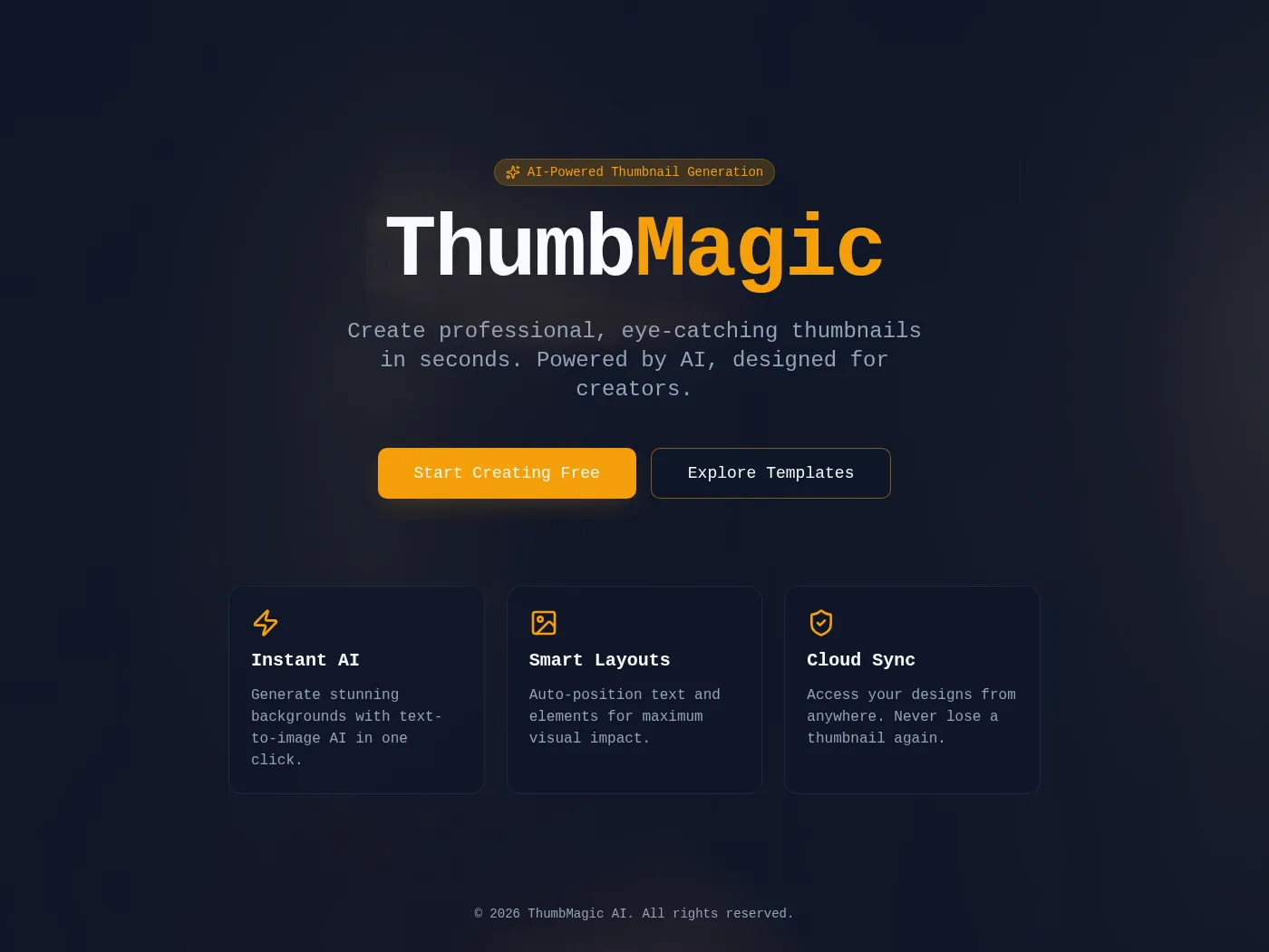 ThumbMagic Generator