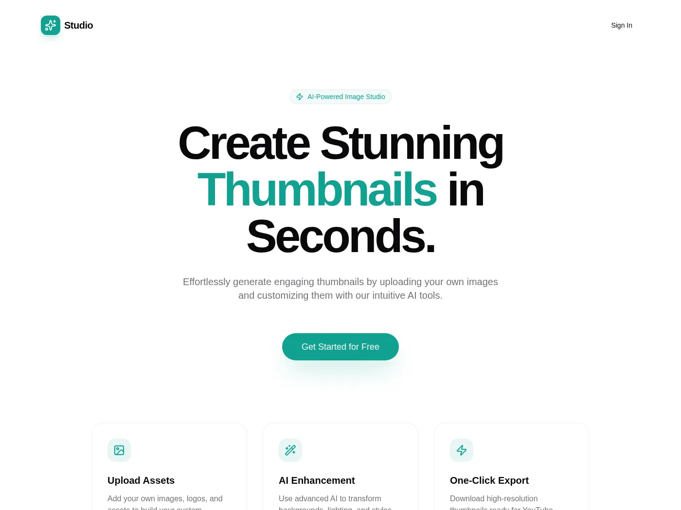 Image Thumbnail Studio