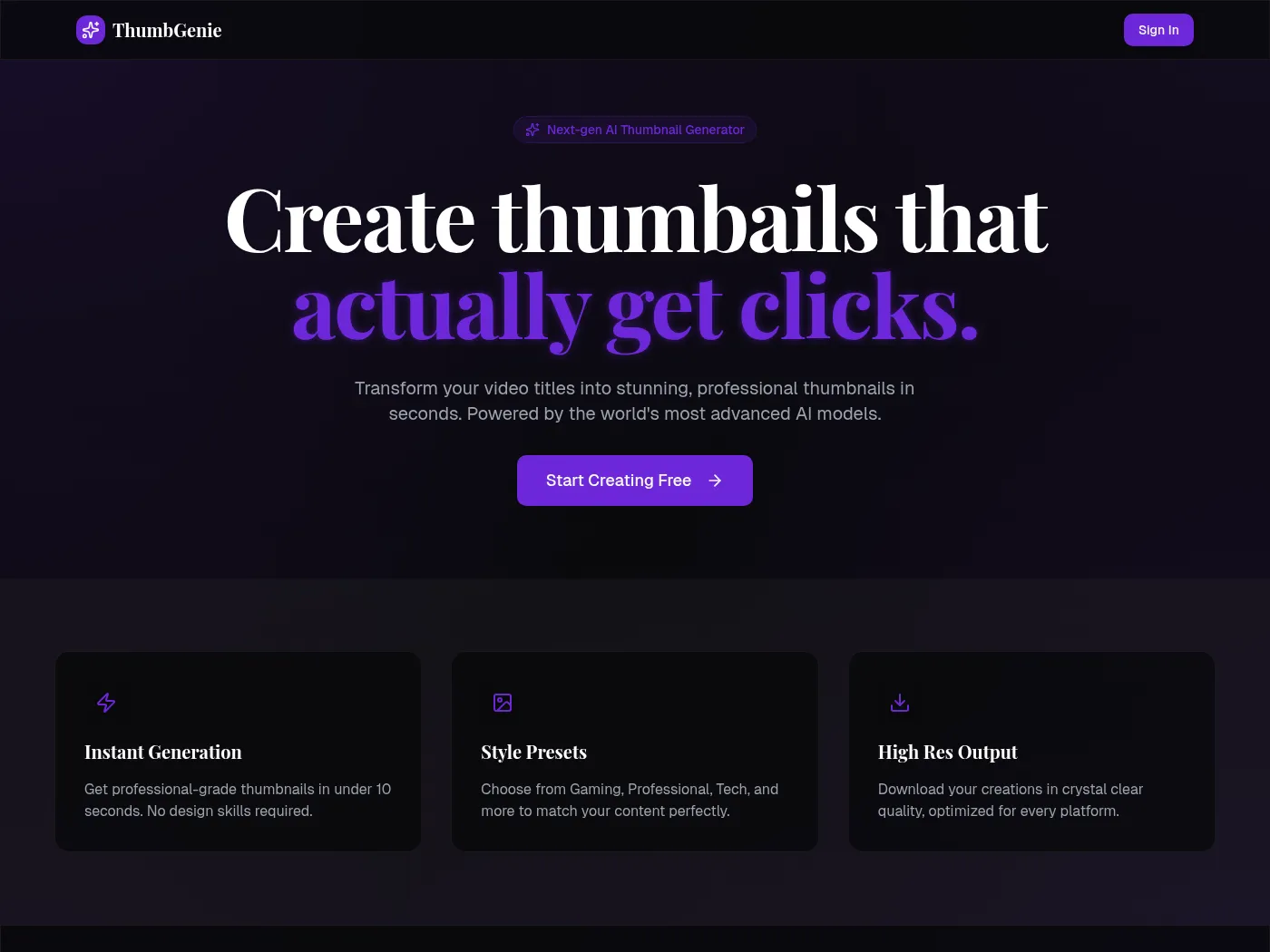 ThumbGenie