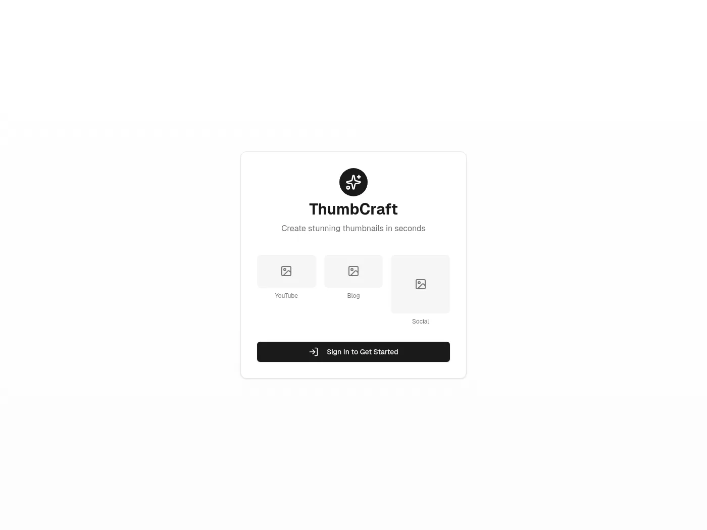 ThumbCraft Generator
