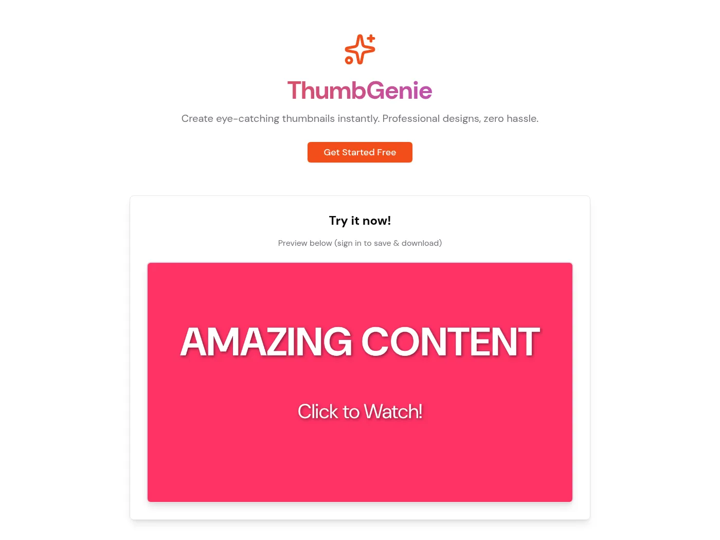 ThumbGenie