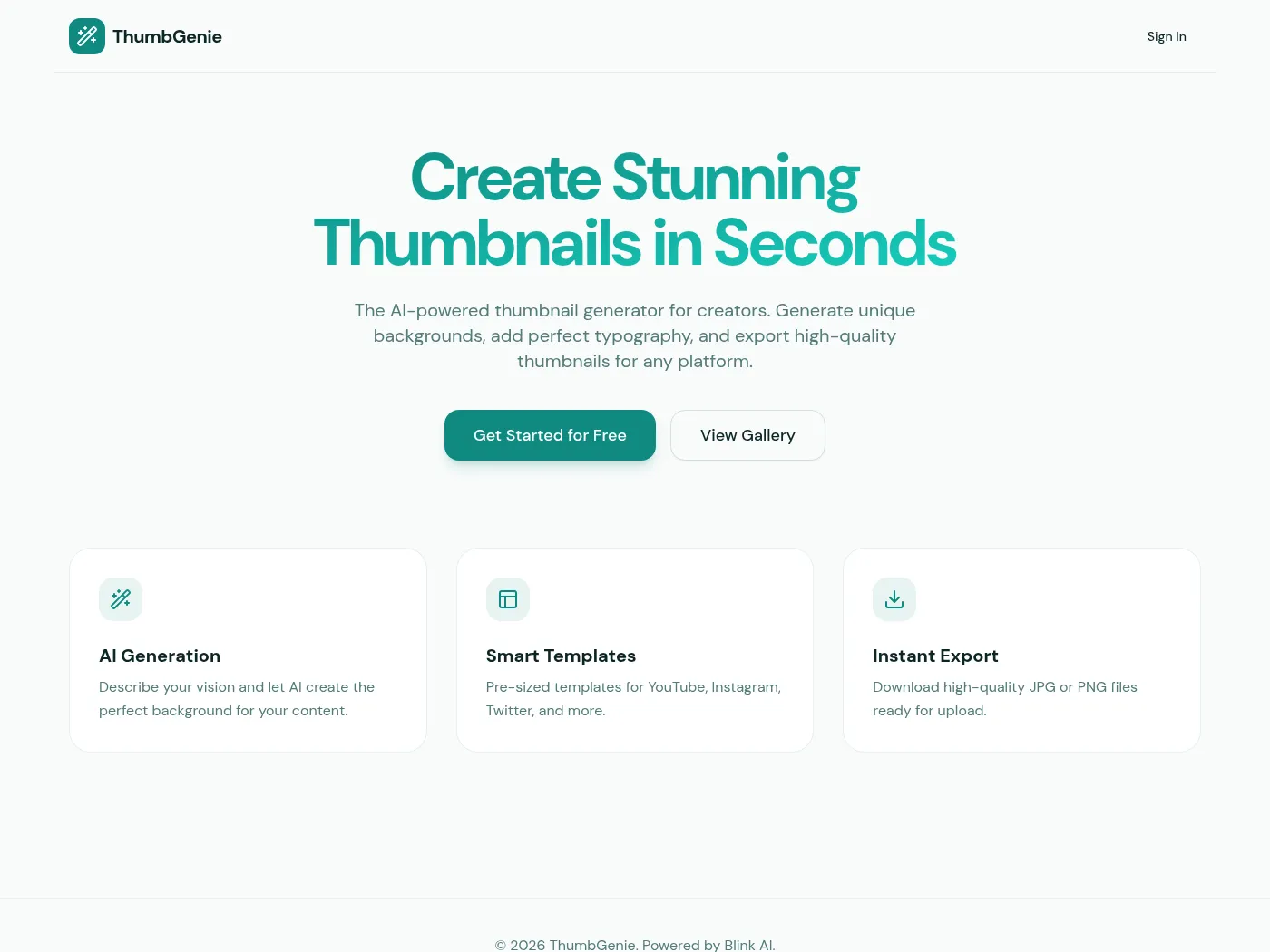 ThumbGenie