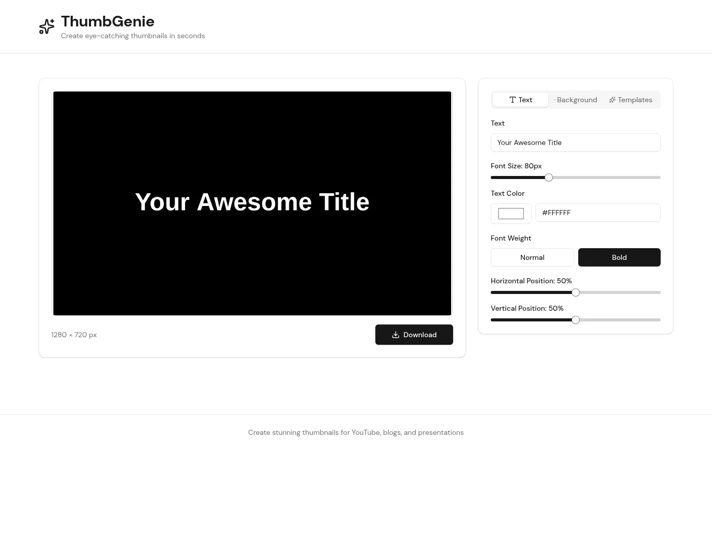 ThumbGenie