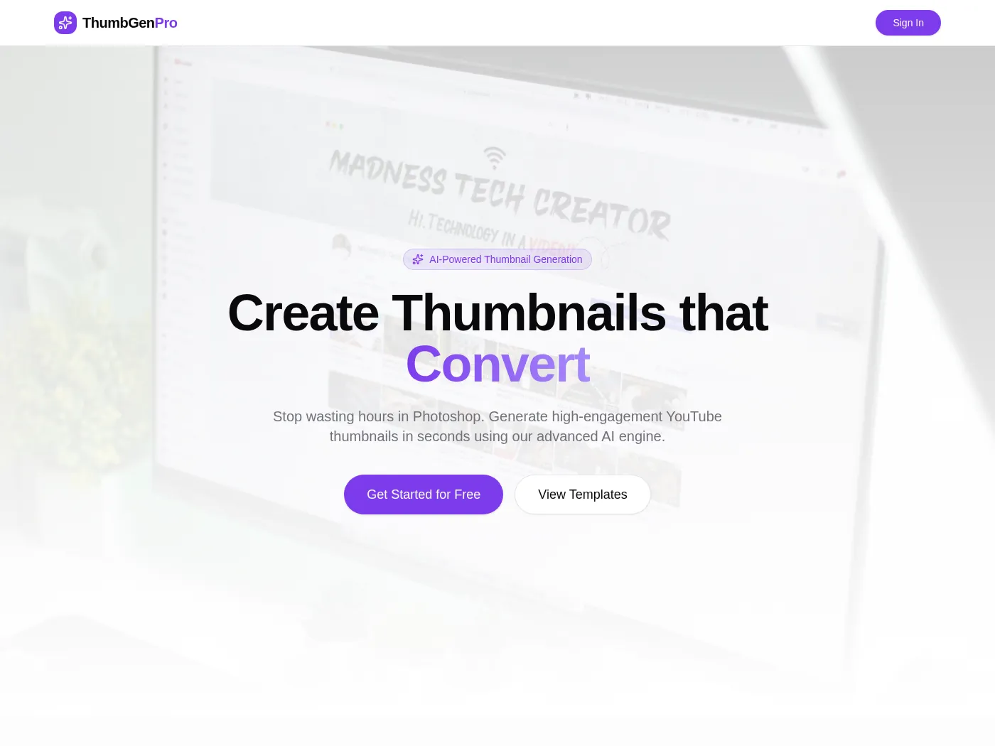 Thumbnail Generator Pro