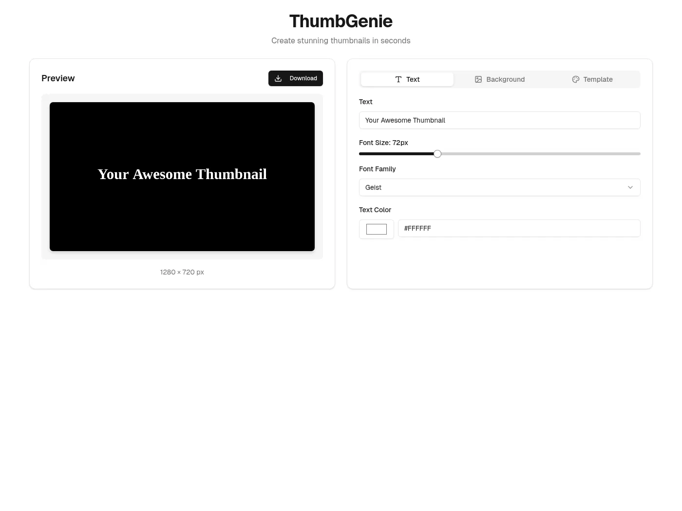 ThumbGenie