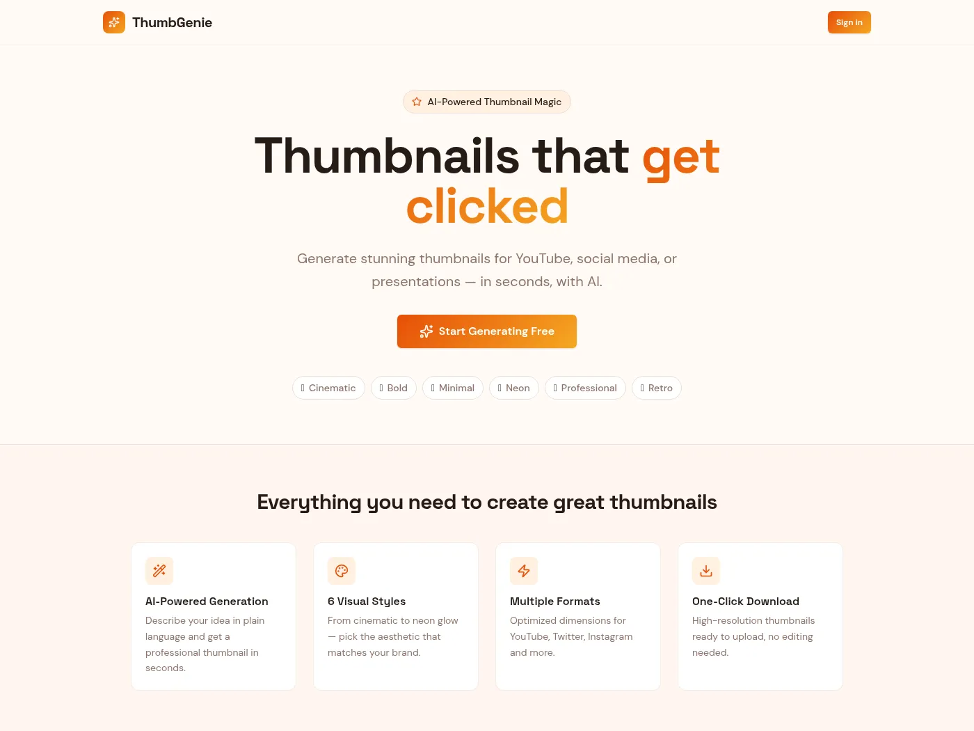 ThumbGenie
