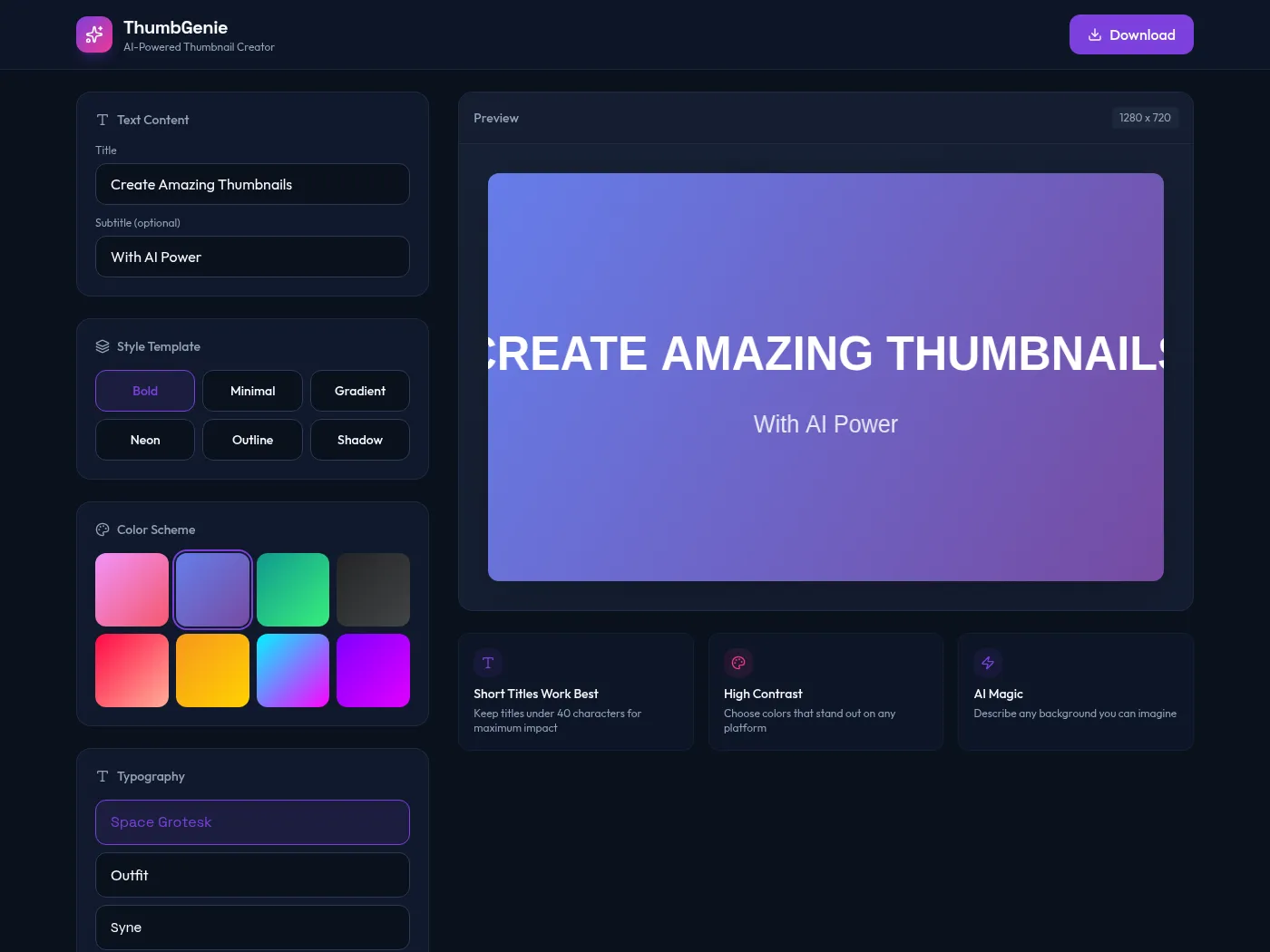 ThumbGenie