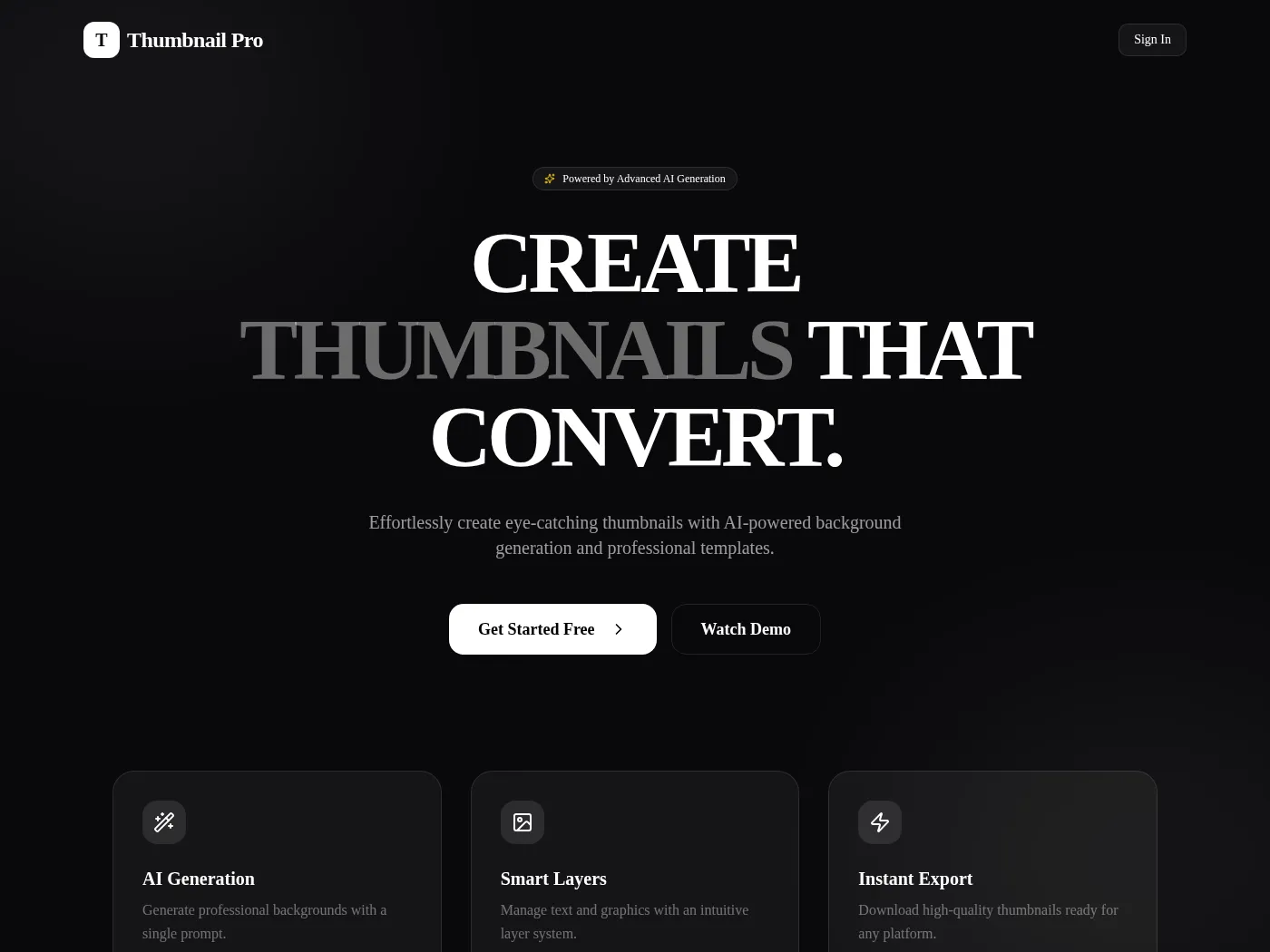 Thumbnail Generator Pro
