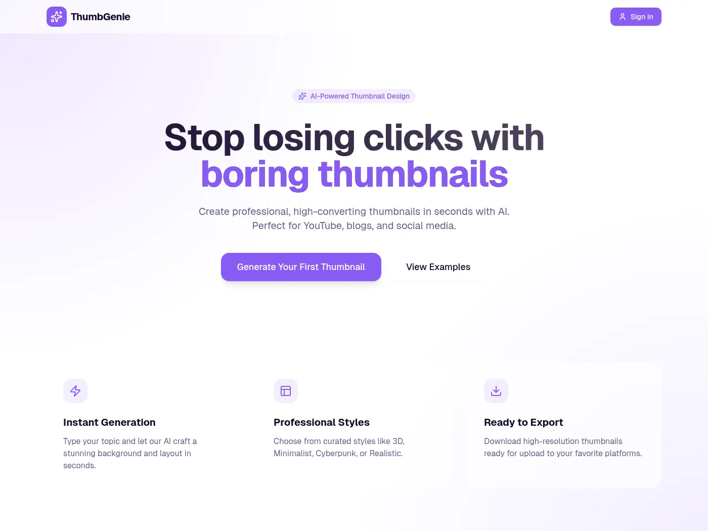 ThumbGenie