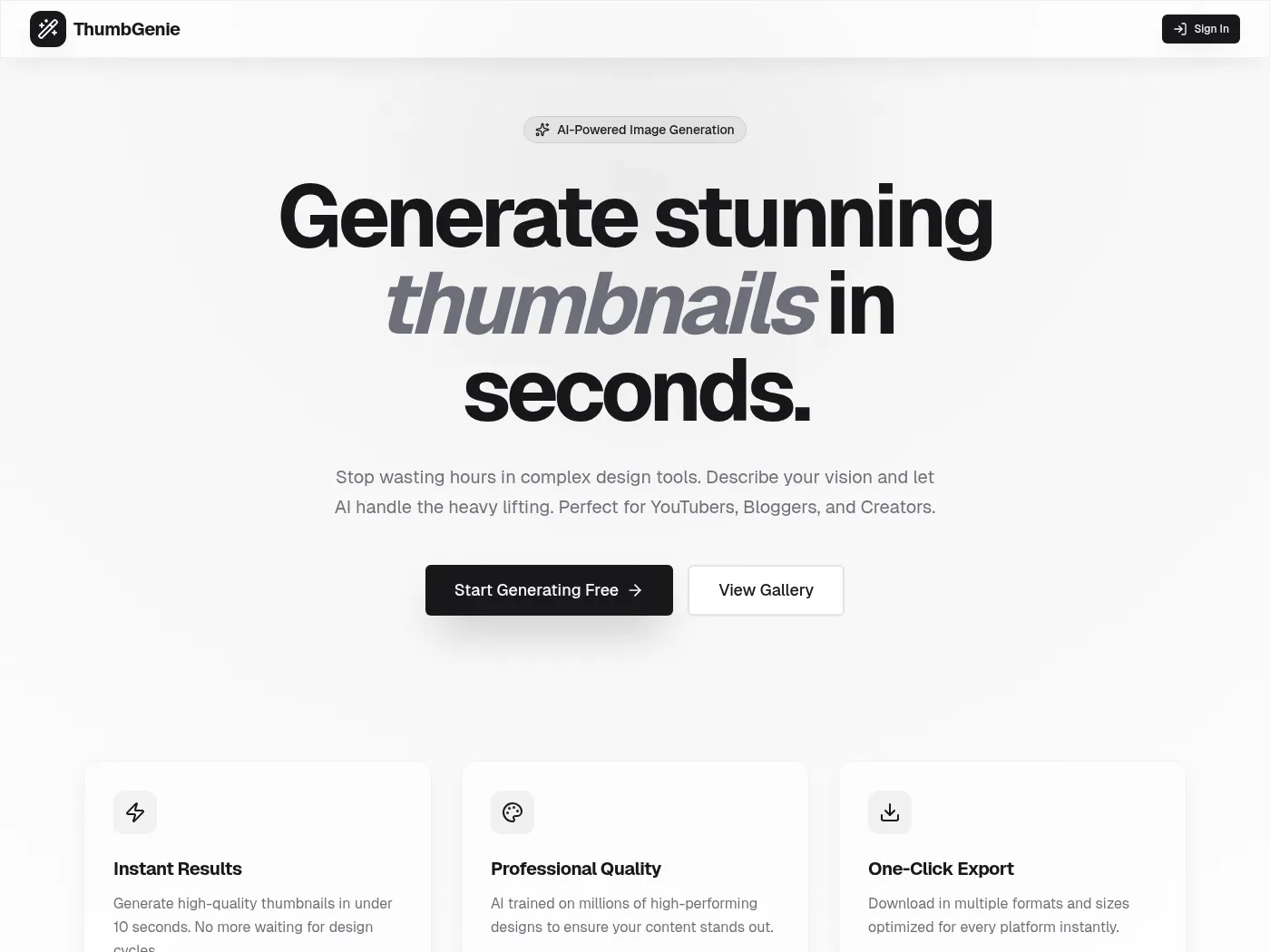 ThumbGenie