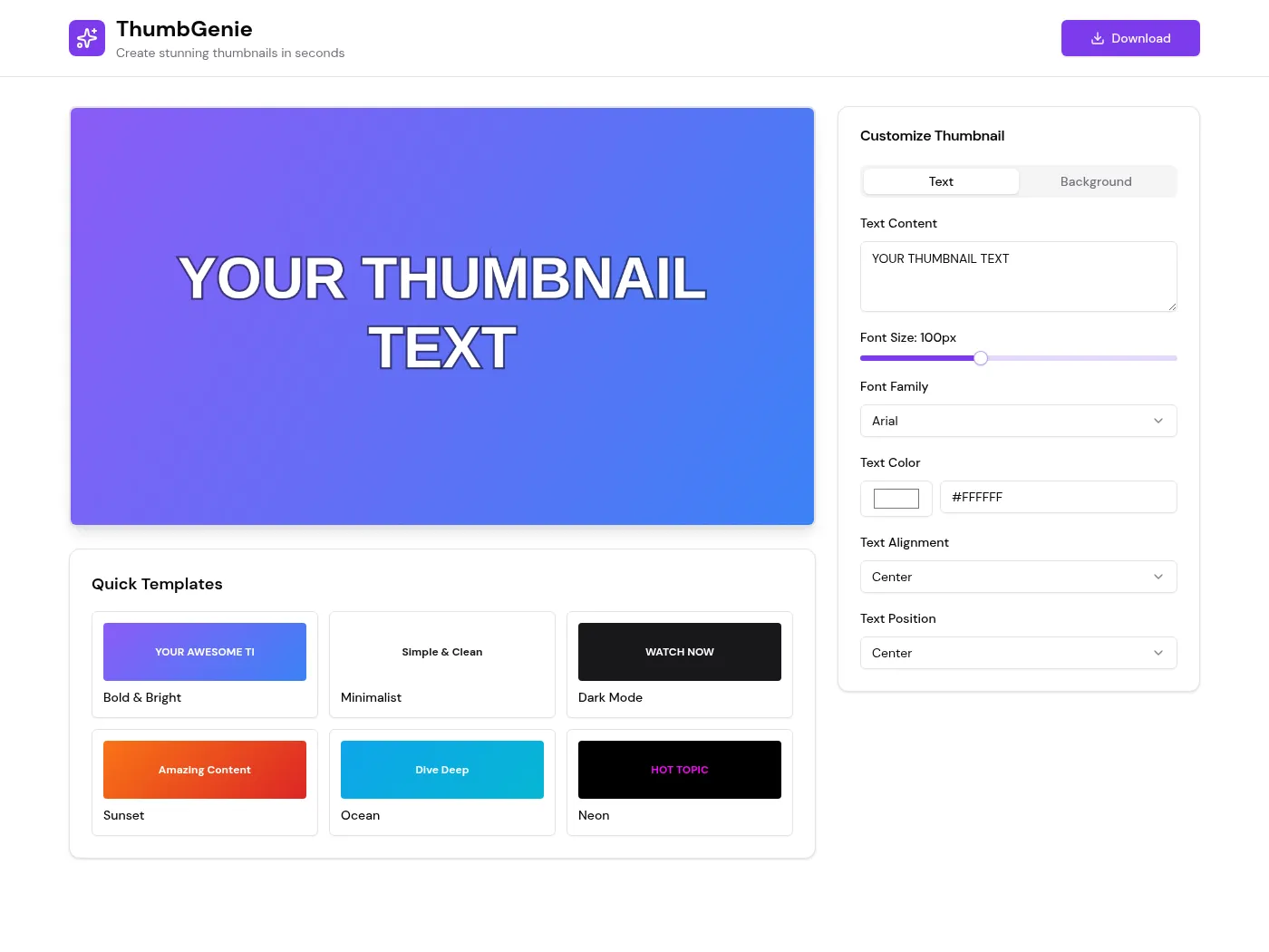 ThumbGenie