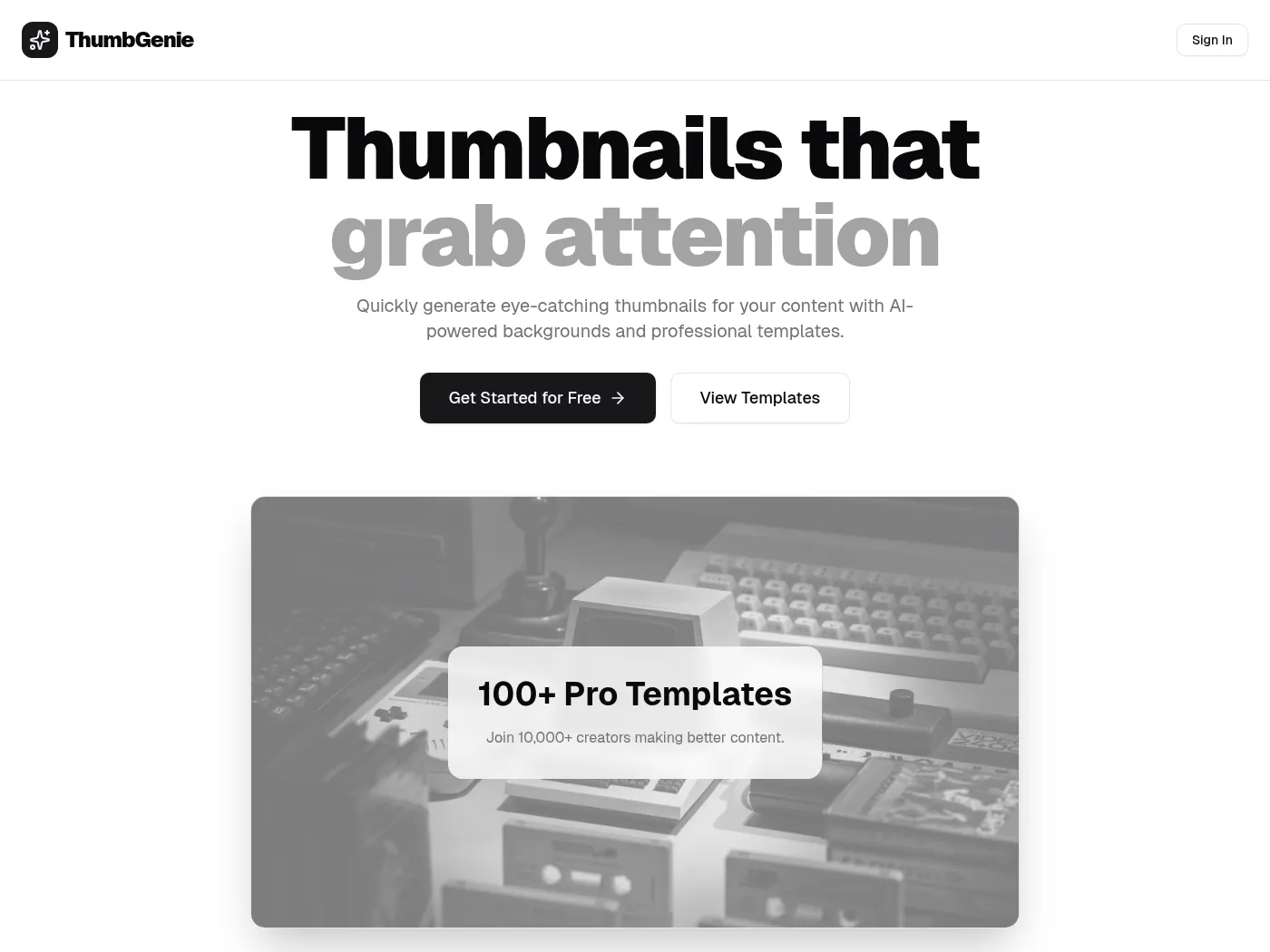 ThumbGenie